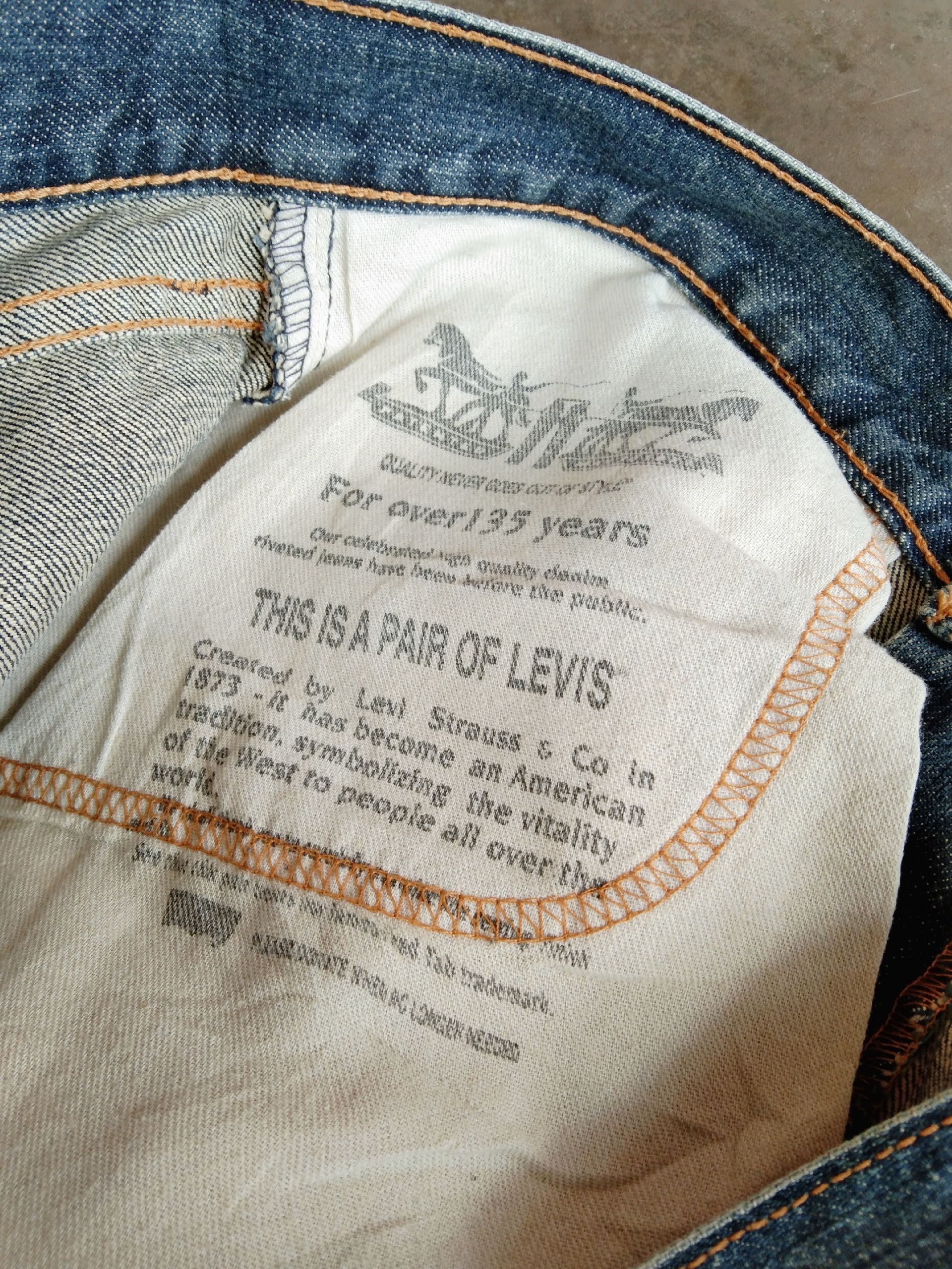Vintage Vintage Levi's Jeans 559 Distressed Denim 34x34 | Grailed