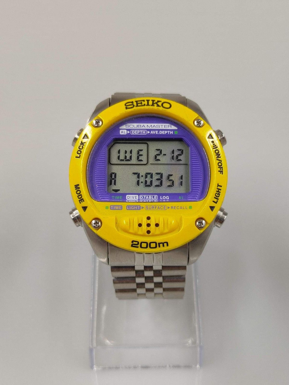 Vintage Vintage Seiko M705-5A0A Scuba Master Digital Men’s Watch | Grailed