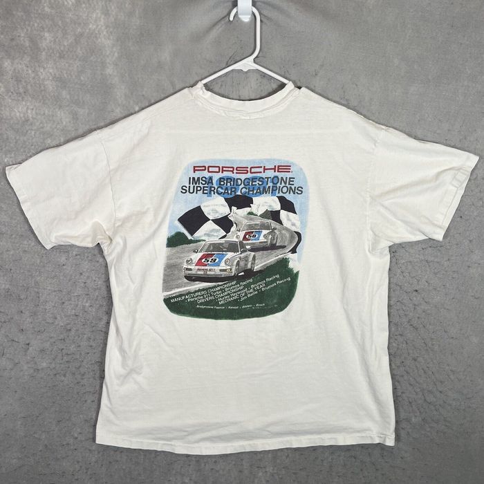 Hanes Vintage Porsche 911 IMSA Bridgestone Supercar Champions T Shirt ...