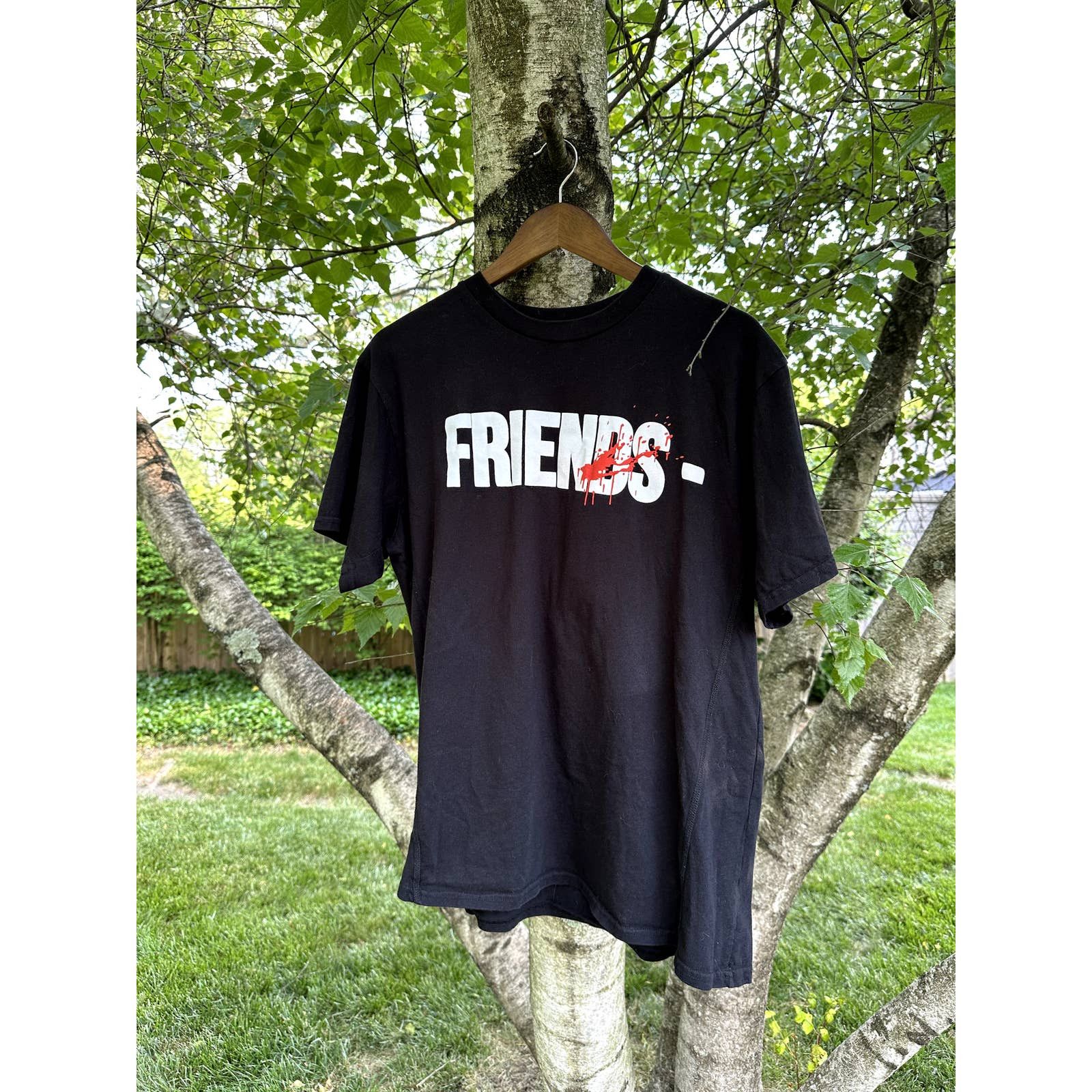 Vlone Vlone Friends - First 48 T-Shirt 'Black' | Grailed