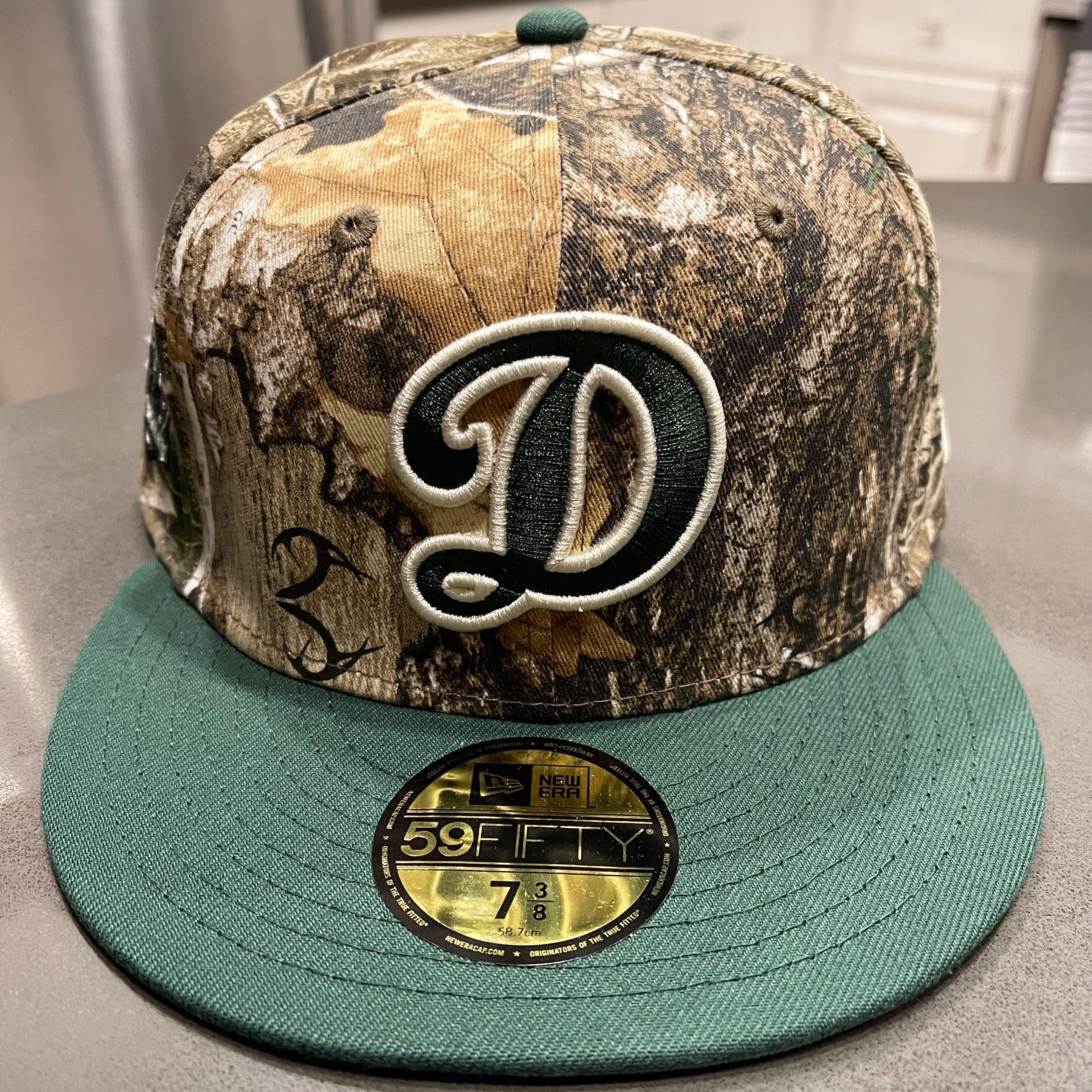 New Era 7 3/8 Los Angeles Dodgers RealTree Camo Real Tree Fitted Hat ...