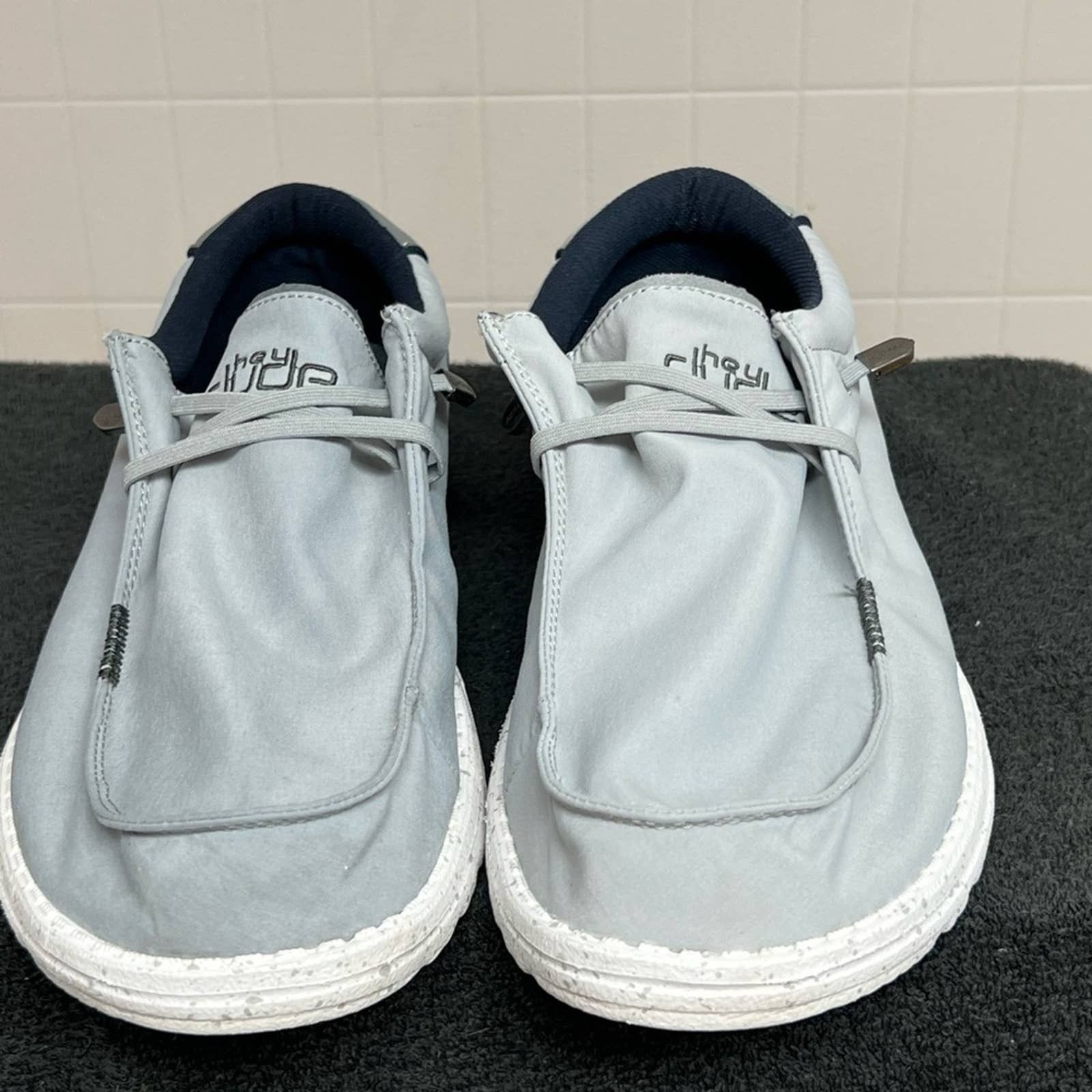 Other Hey Dude Men's Wally Adv Marble Gray Waterproof Shoes SZ 13 | Grailed