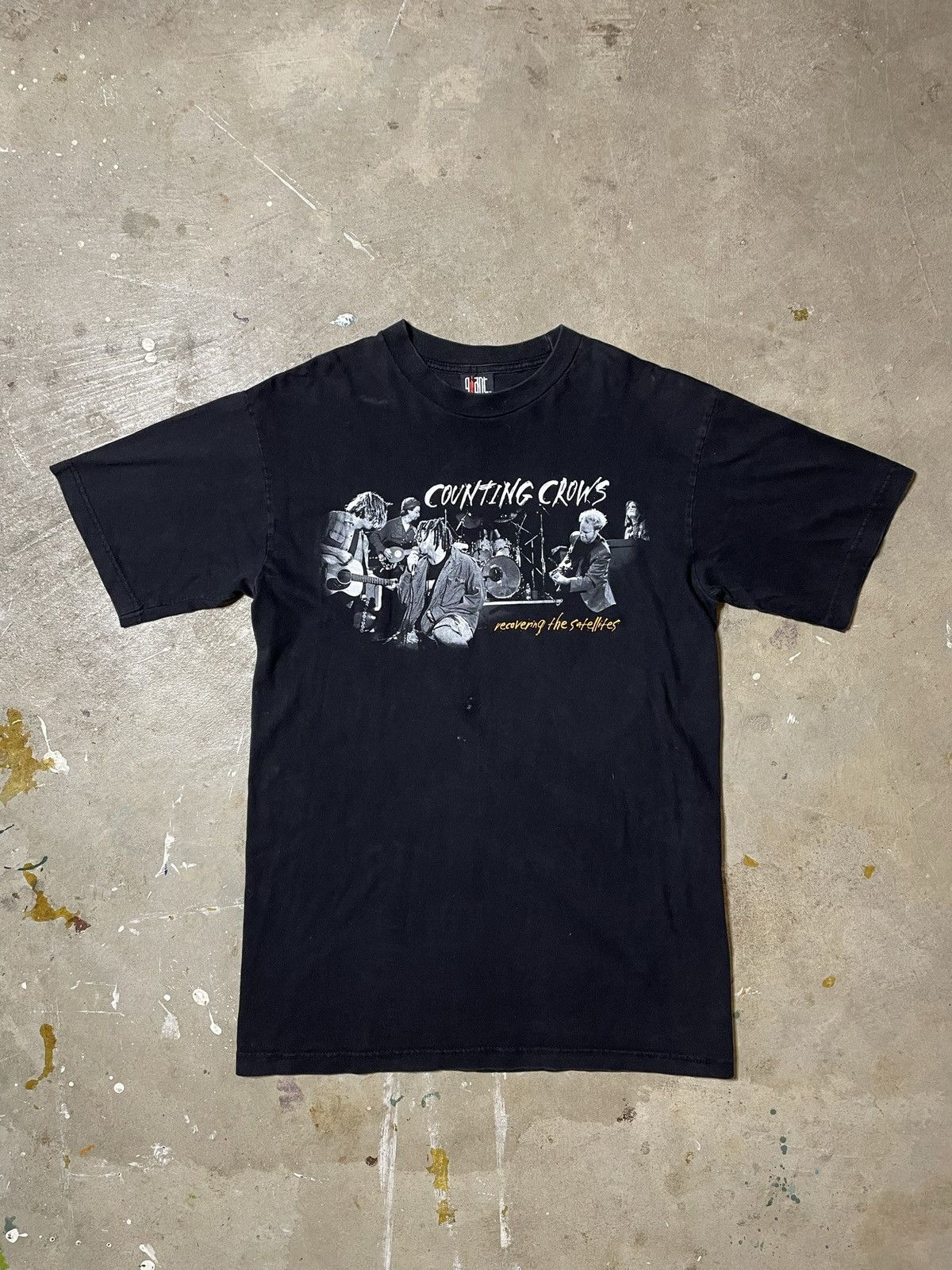 Band Tees × Giant × Vintage Vintage 1997 Counting Crows ‘Recovering the ...