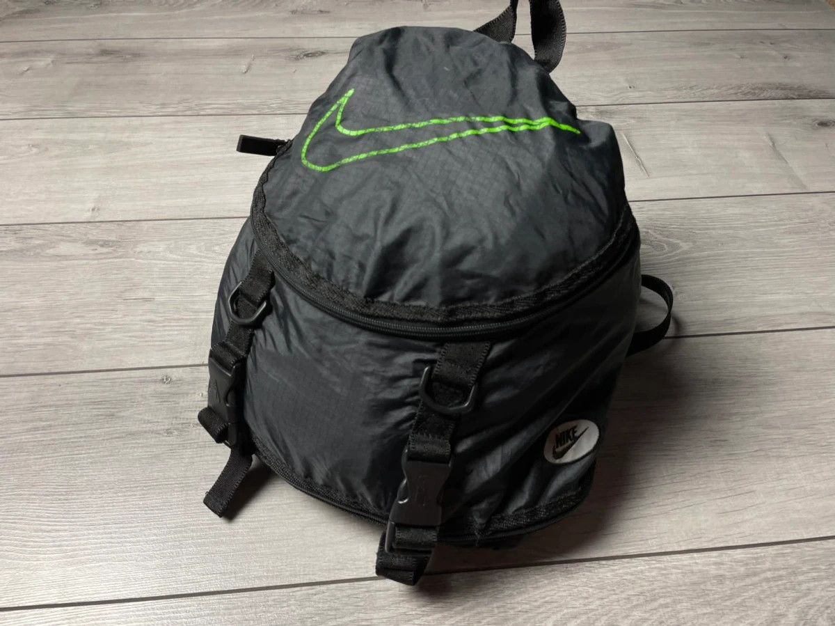 Nike Nike back pack vintage small swoosh 90s | Grailed