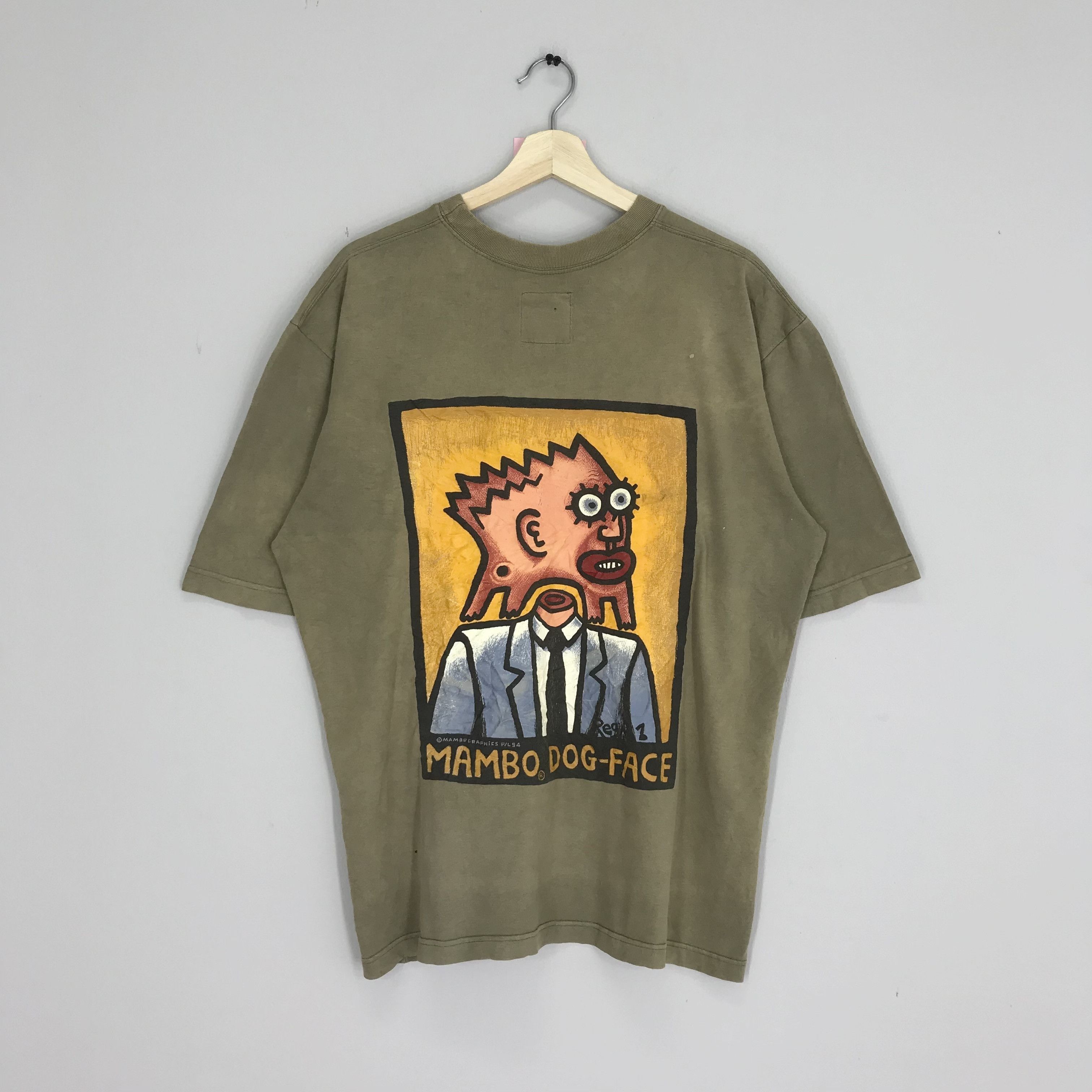 Vintage Vintage 90s Mambo Australia Graphics Pop Art Mambo Dog Face ...