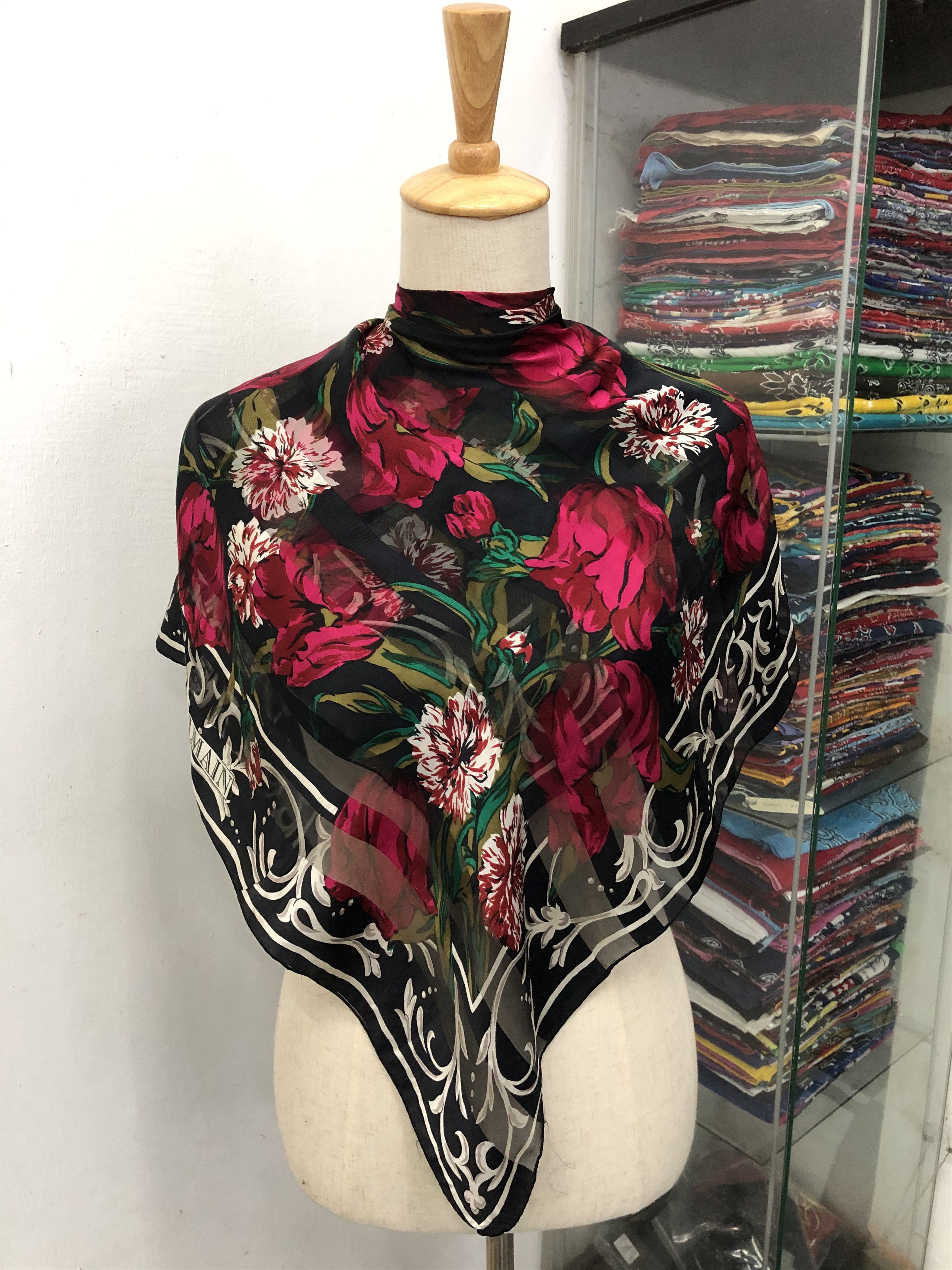 Vintage Vintage Pierre Balmain Silk Scarf | Grailed