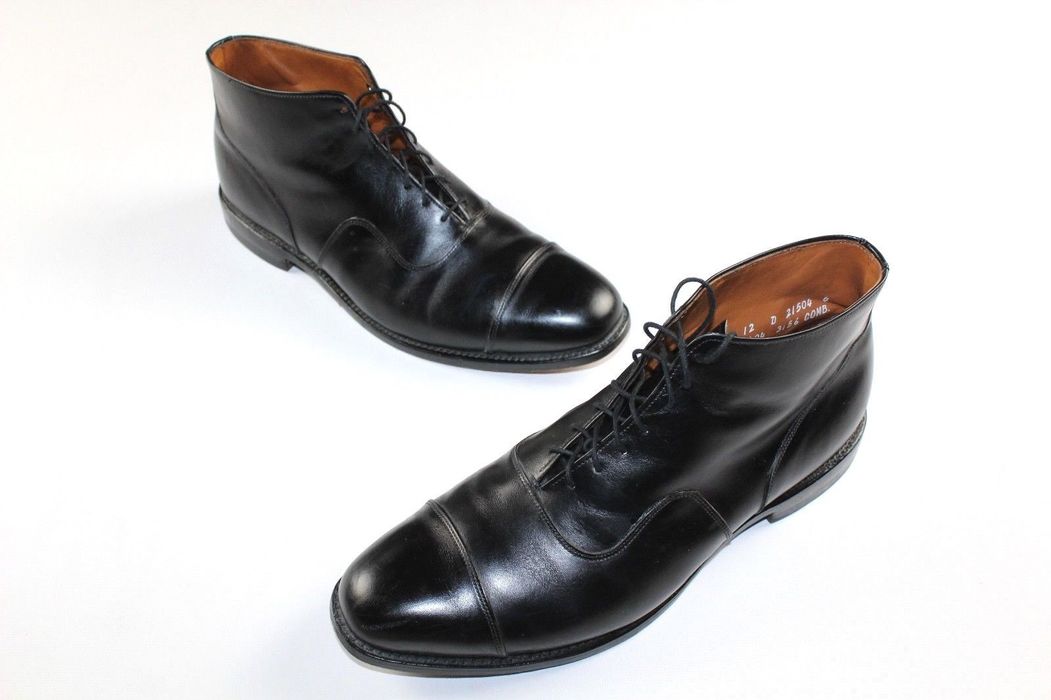 Allen Edmonds ALLEN EDMONDS 12D Brantley Lace Up Cap Toe Chukkas Chukka ...