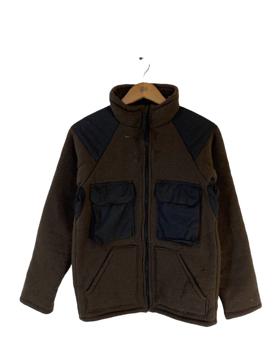 Vintage Vintage Army Jacket sherpa lining Nice Design | Grailed