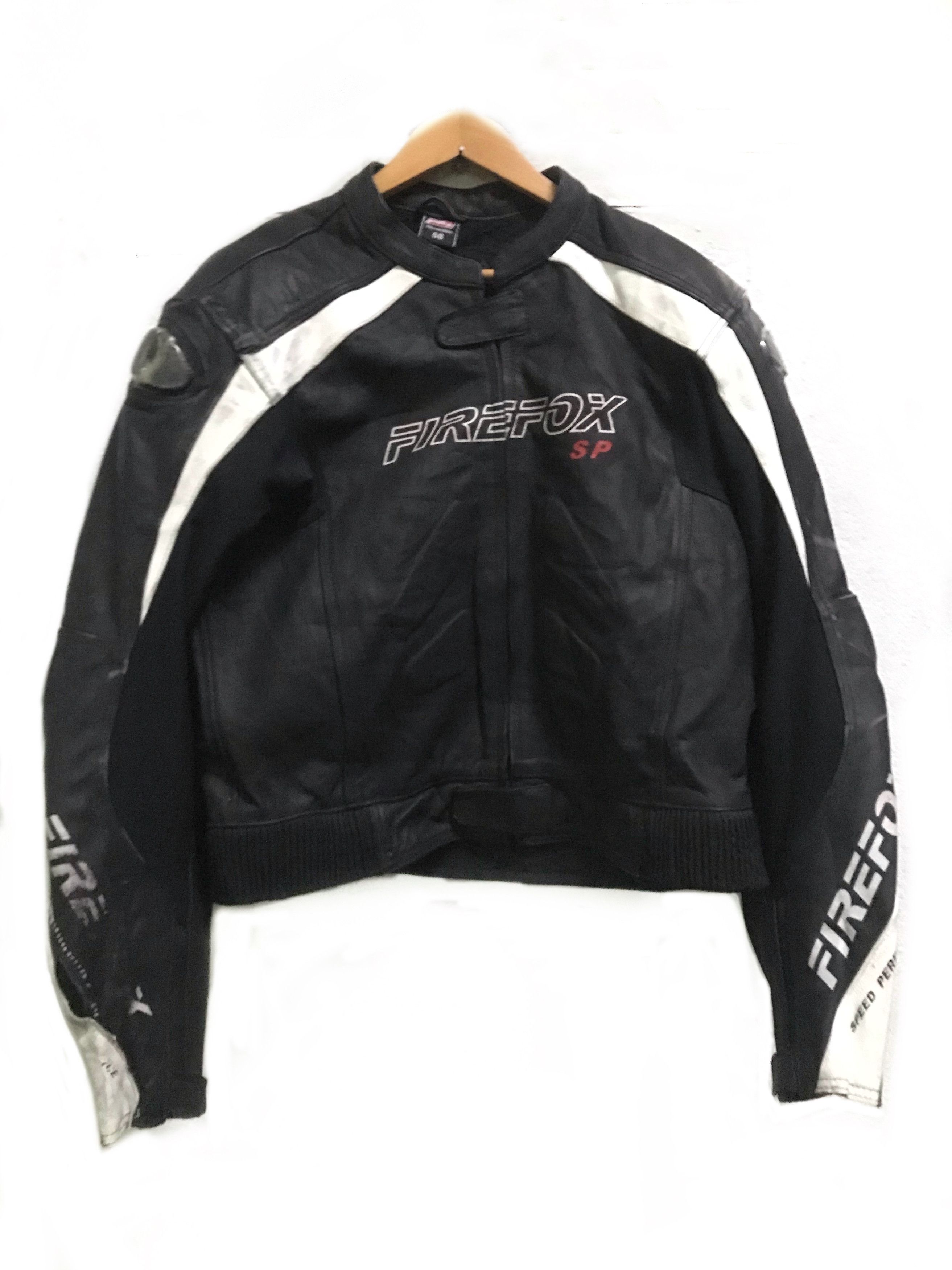Leather Jacket Firefox Sp Biker Racing Leather Jacket | Grailed