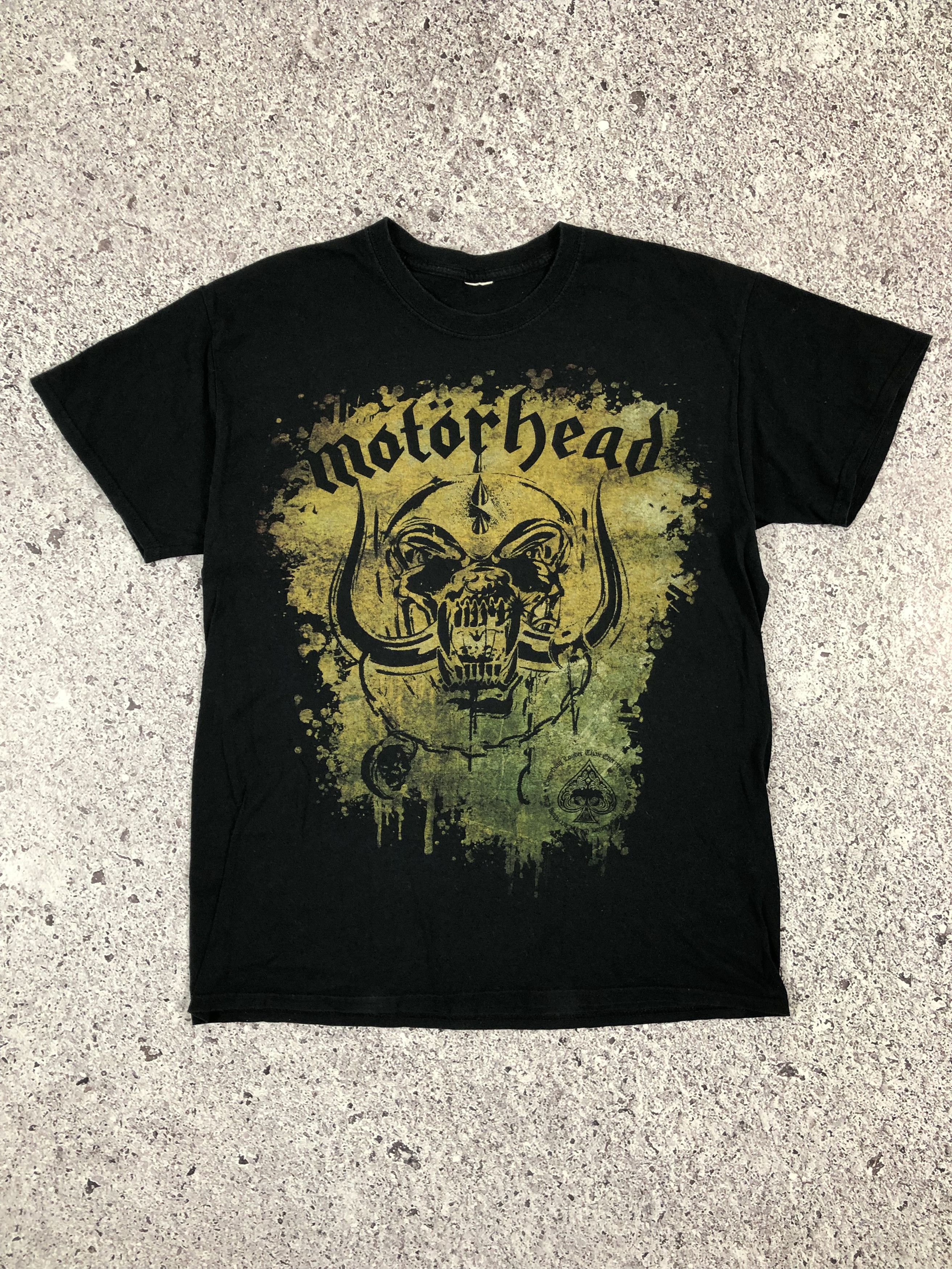 Streetwear × Vintage Motorhead Tee Black Vintage | Grailed