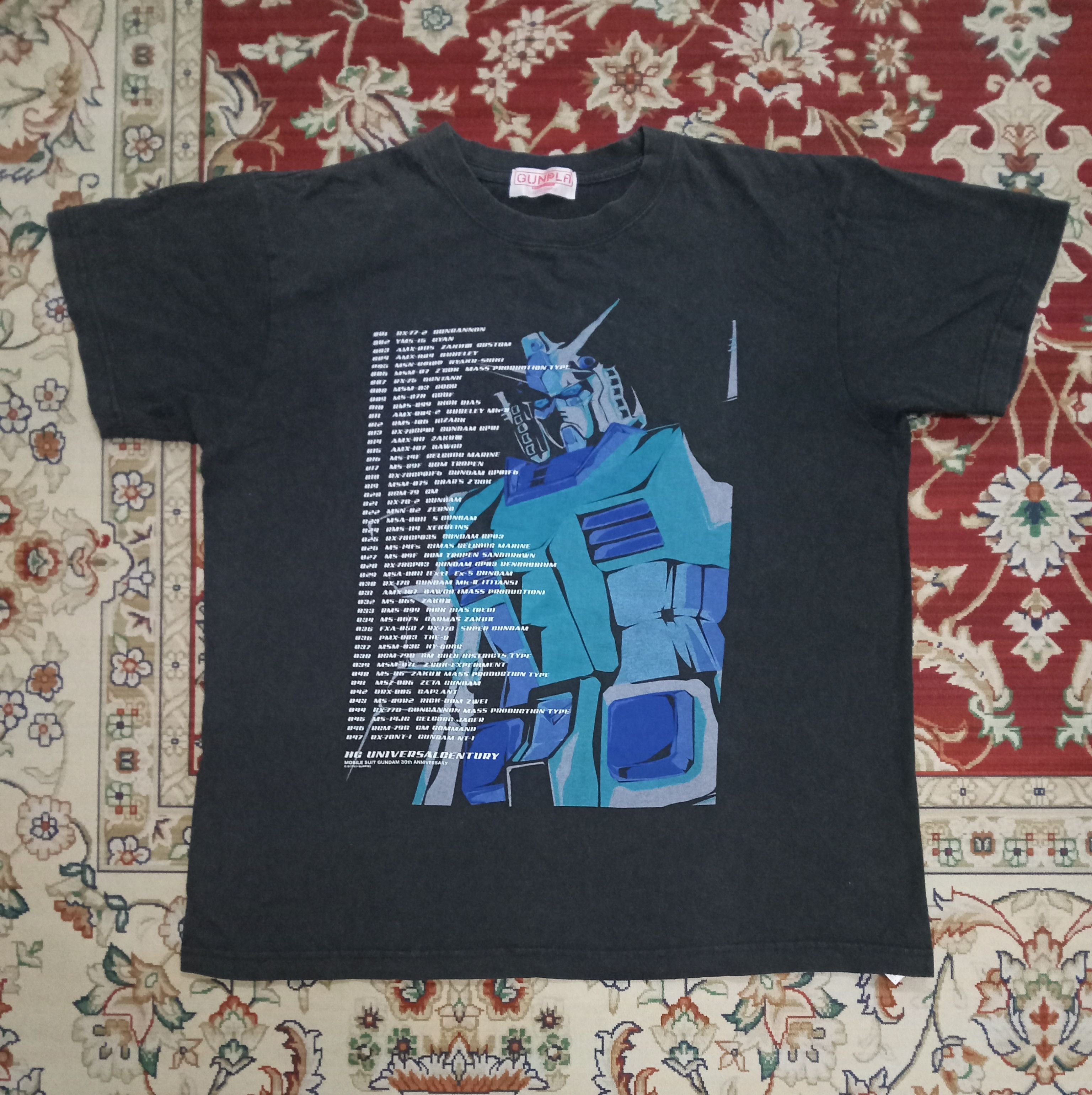 Japanese Brand × Streetwear Vintage Gunpla Mobile Suit Gundam 30th ...