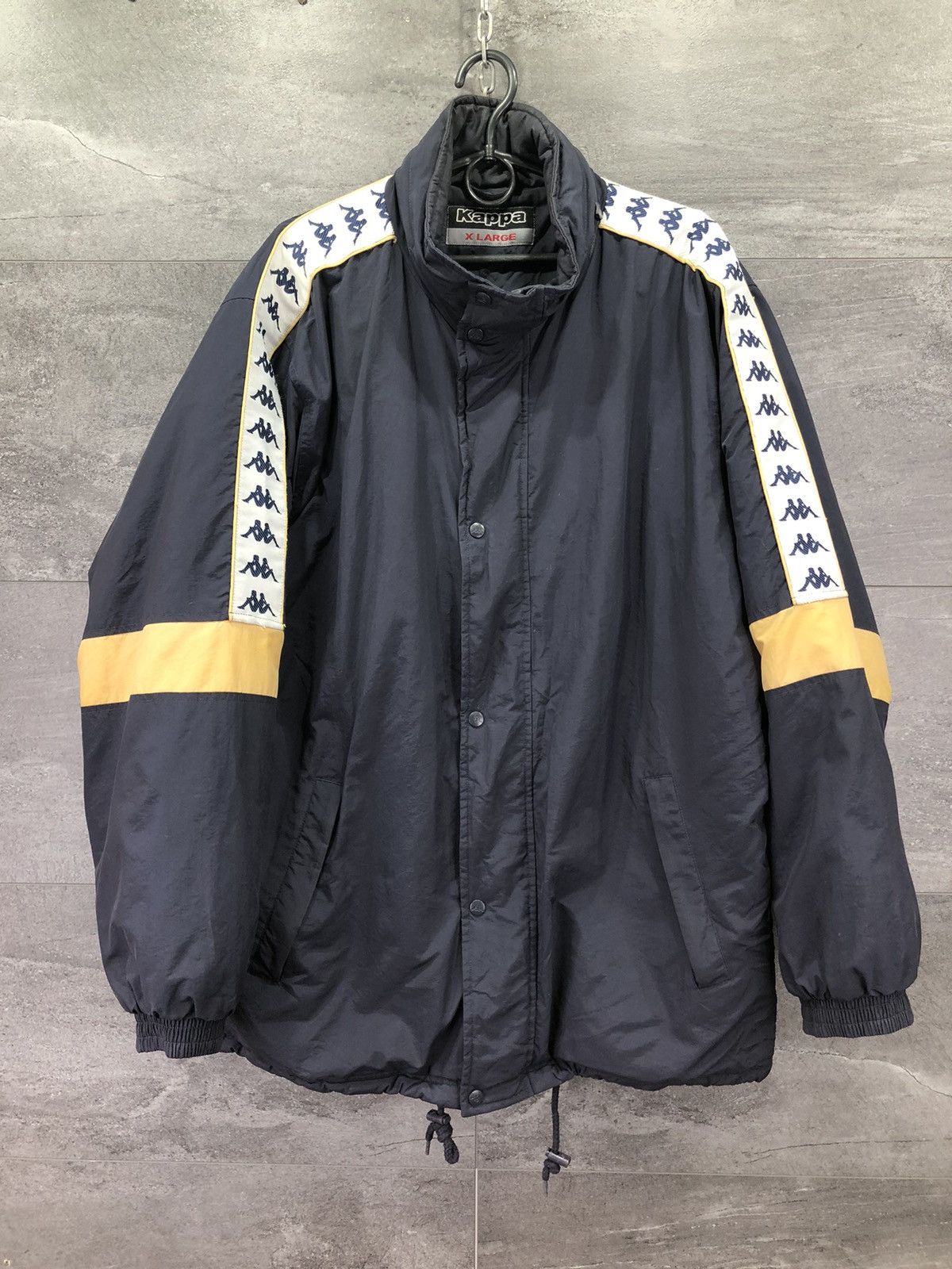 Kappa × Streetwear × Vintage Mens Vintage 90s Kappa Stripes Bomber ...