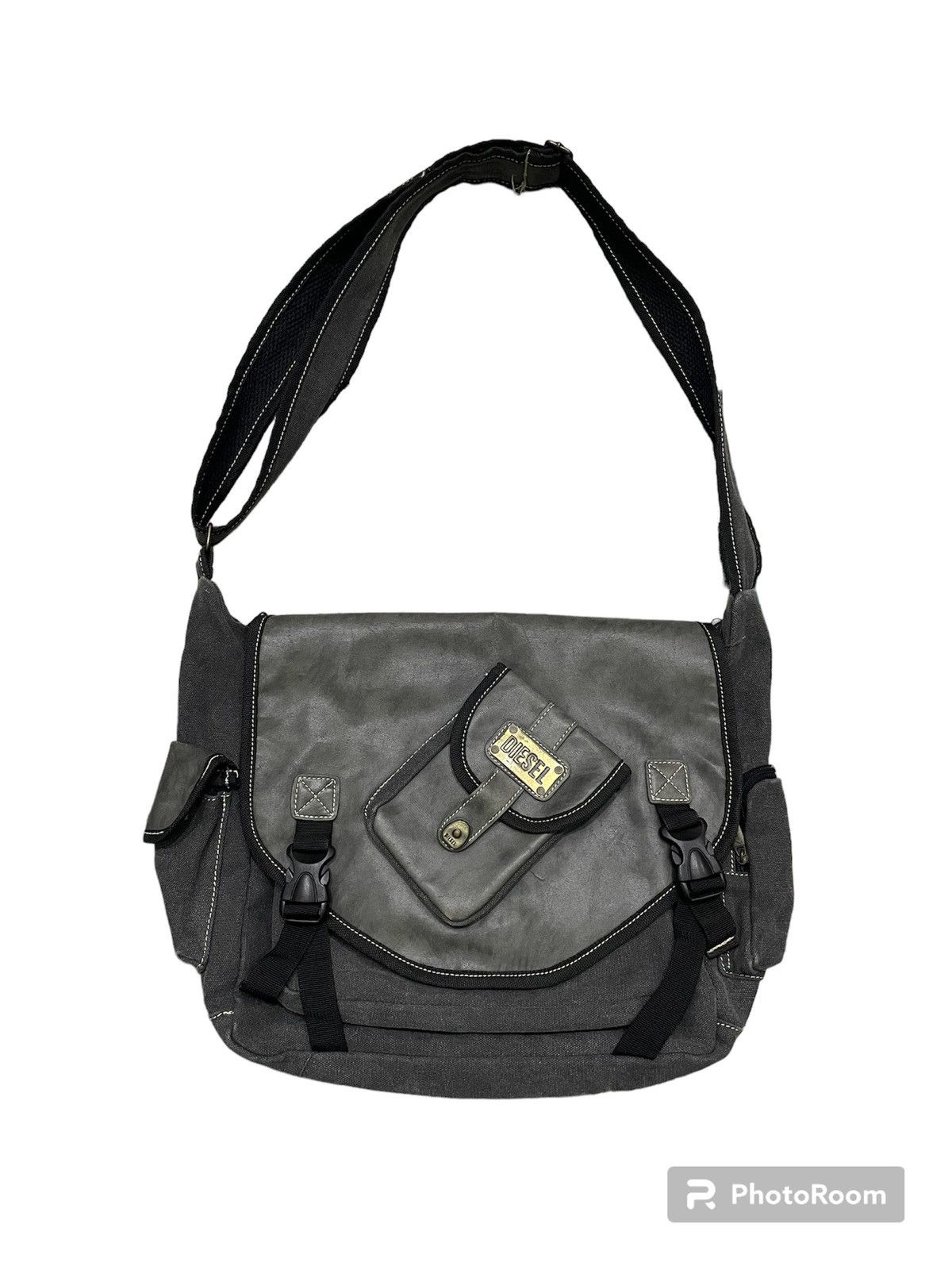 Diesel Vintage 90s Diesel Leather bag | Grailed