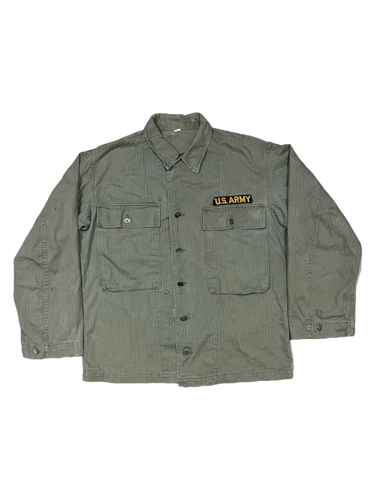 Archival Clothing × Military × Vintage VERY RARE VINTAGE JACKET HBT US ...