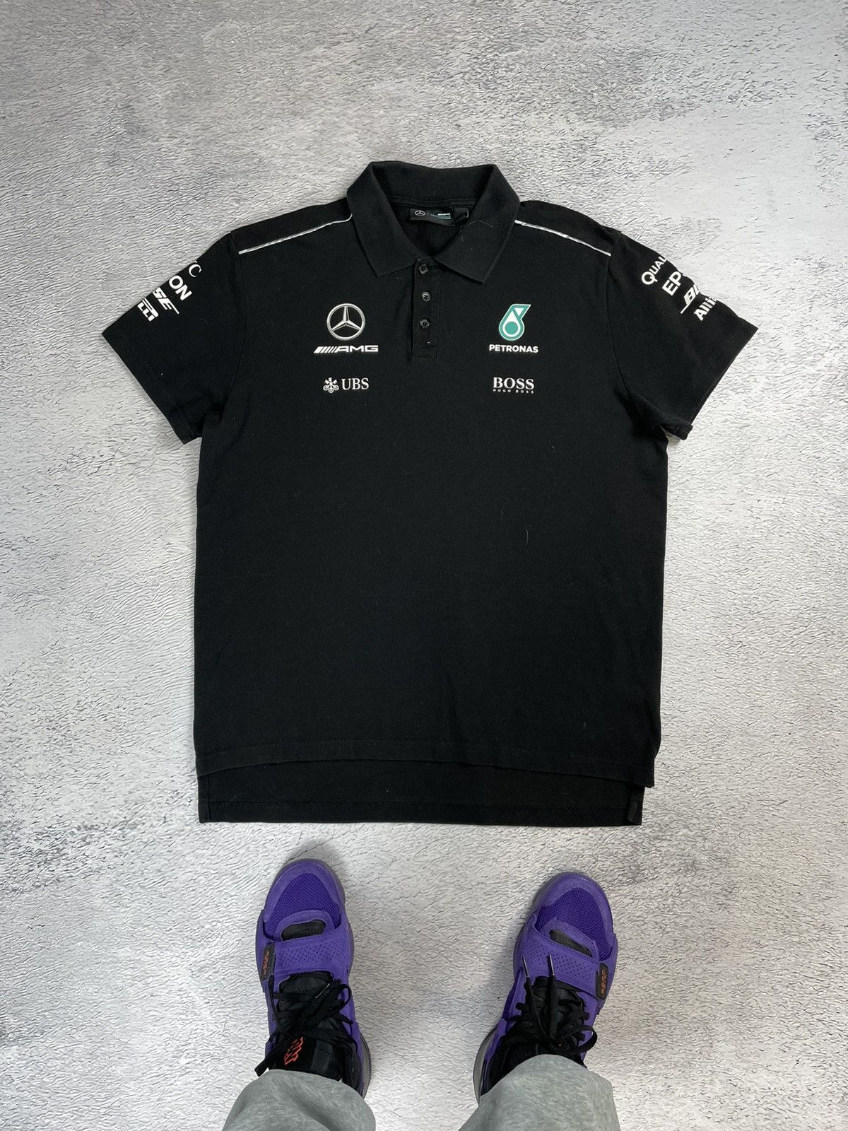 Hugo Boss × Mercedes-Benz × Vintage Petronas AMG Mercedes Benz f-1 ...