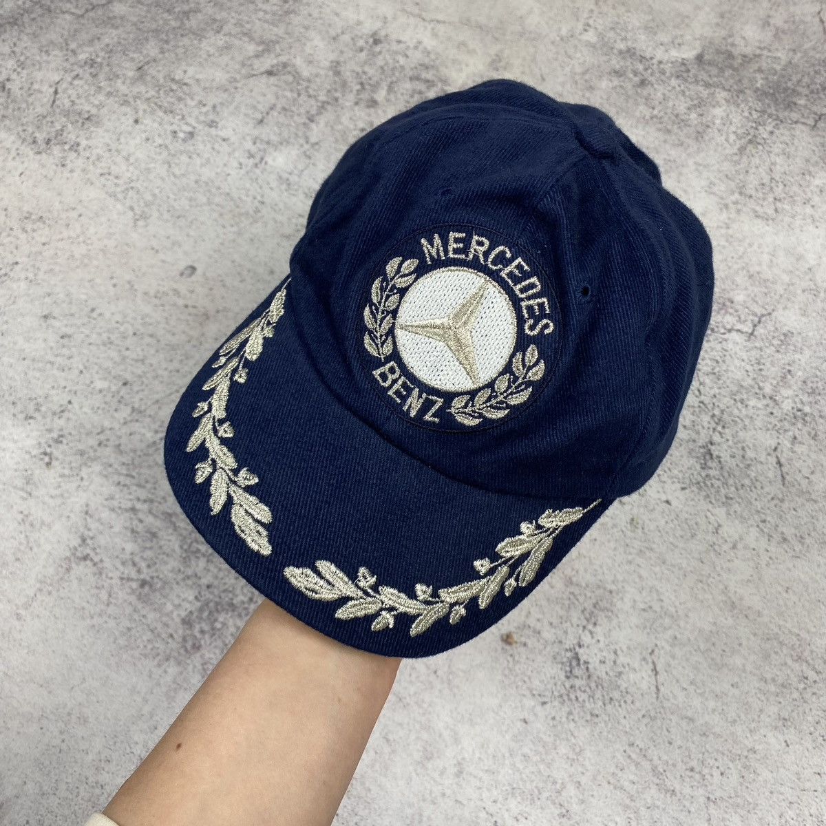 Mercedes-Benz × Streetwear × Vintage Mercedes Benz Dark Navy Vintage ...