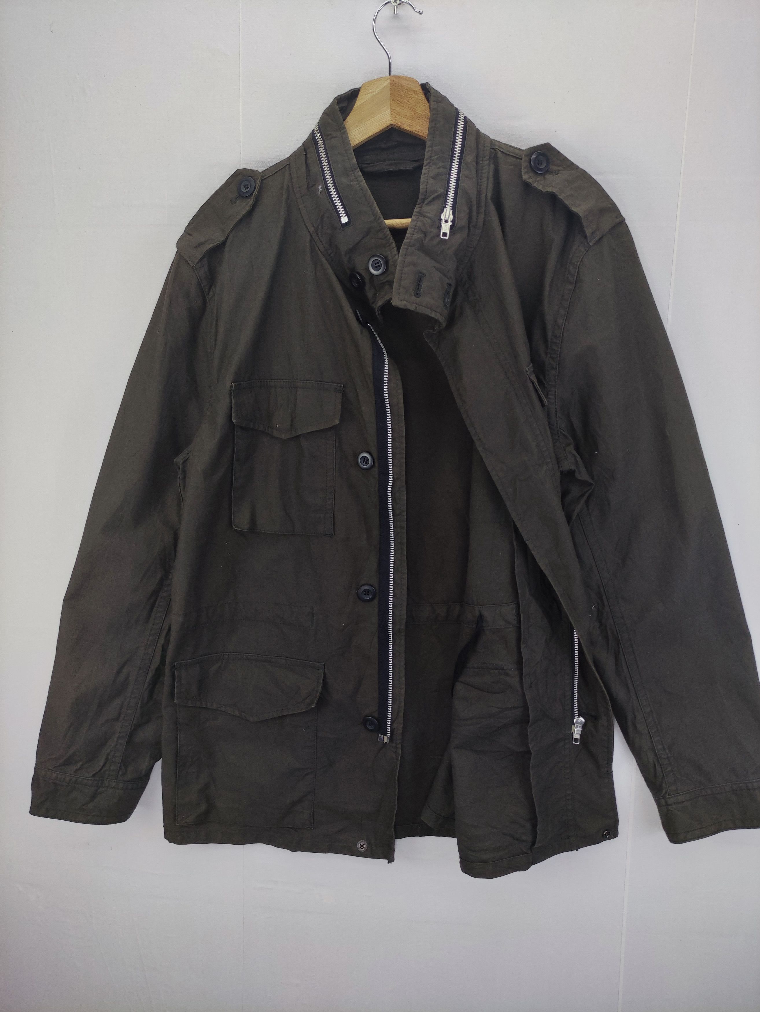 Vintage Vintage M 65 Field Jacket Zipper Hoodie | Grailed