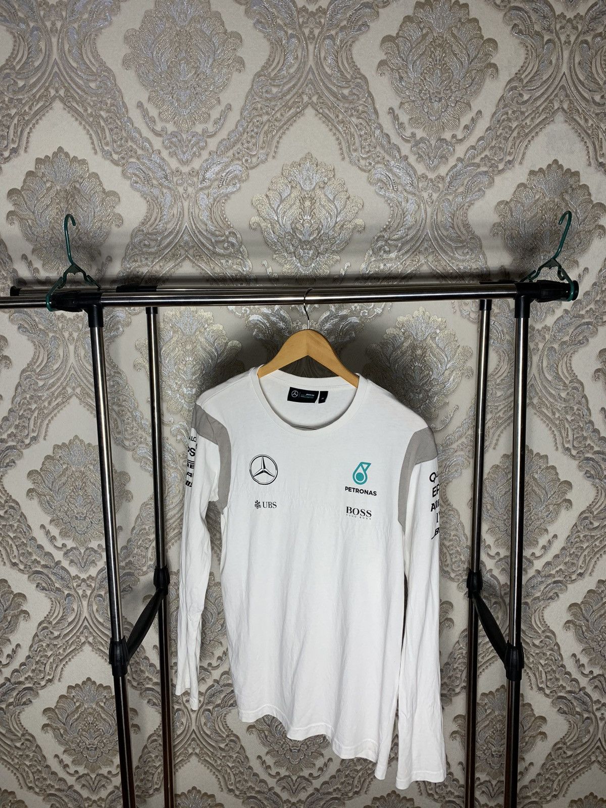 Hugo Boss Vintage Mercedes Benz long sleeve racing bmw Ferrari y2k 90s ...