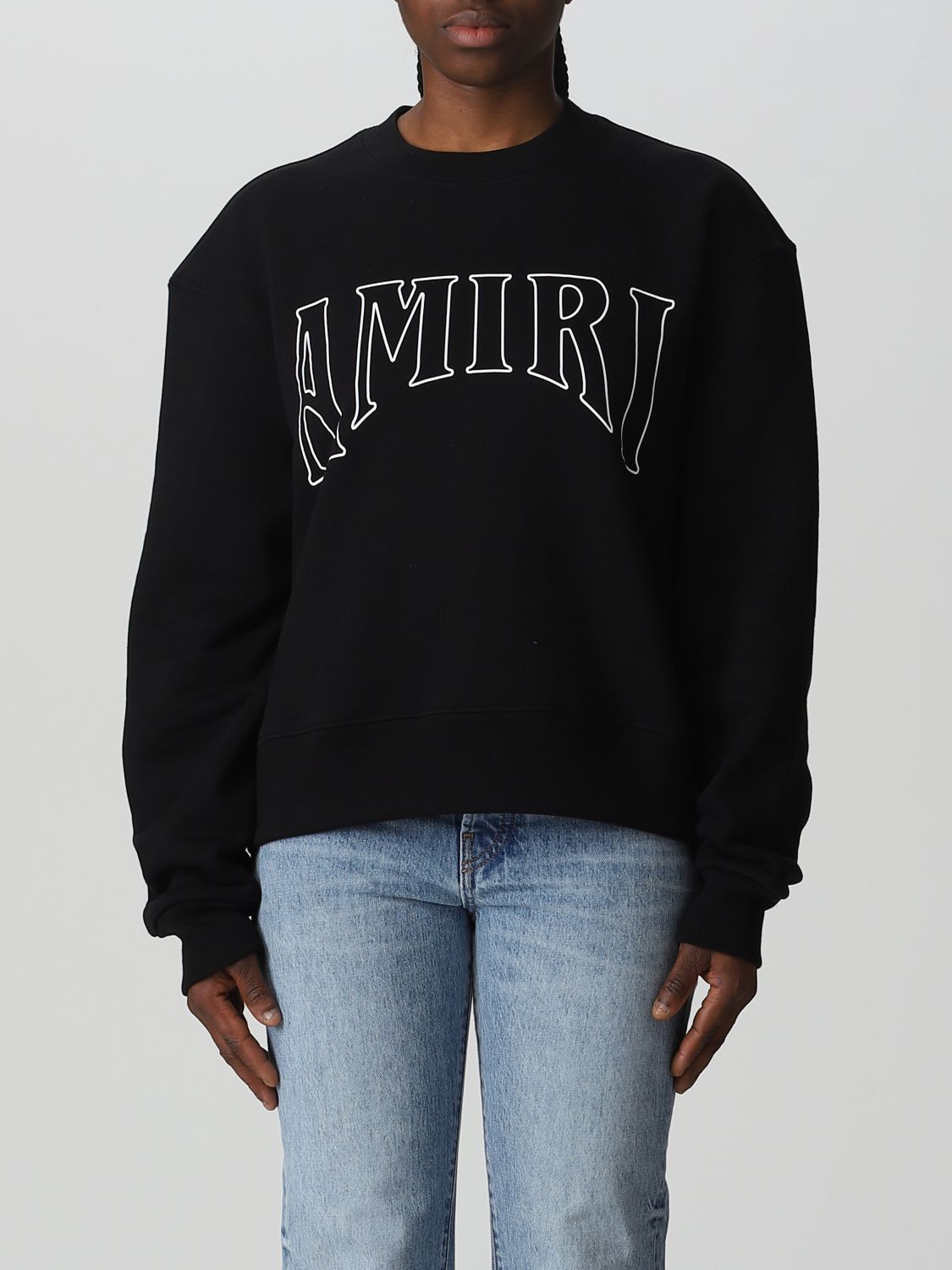 Amiri Amiri Sweatshirt Woman Black | Grailed