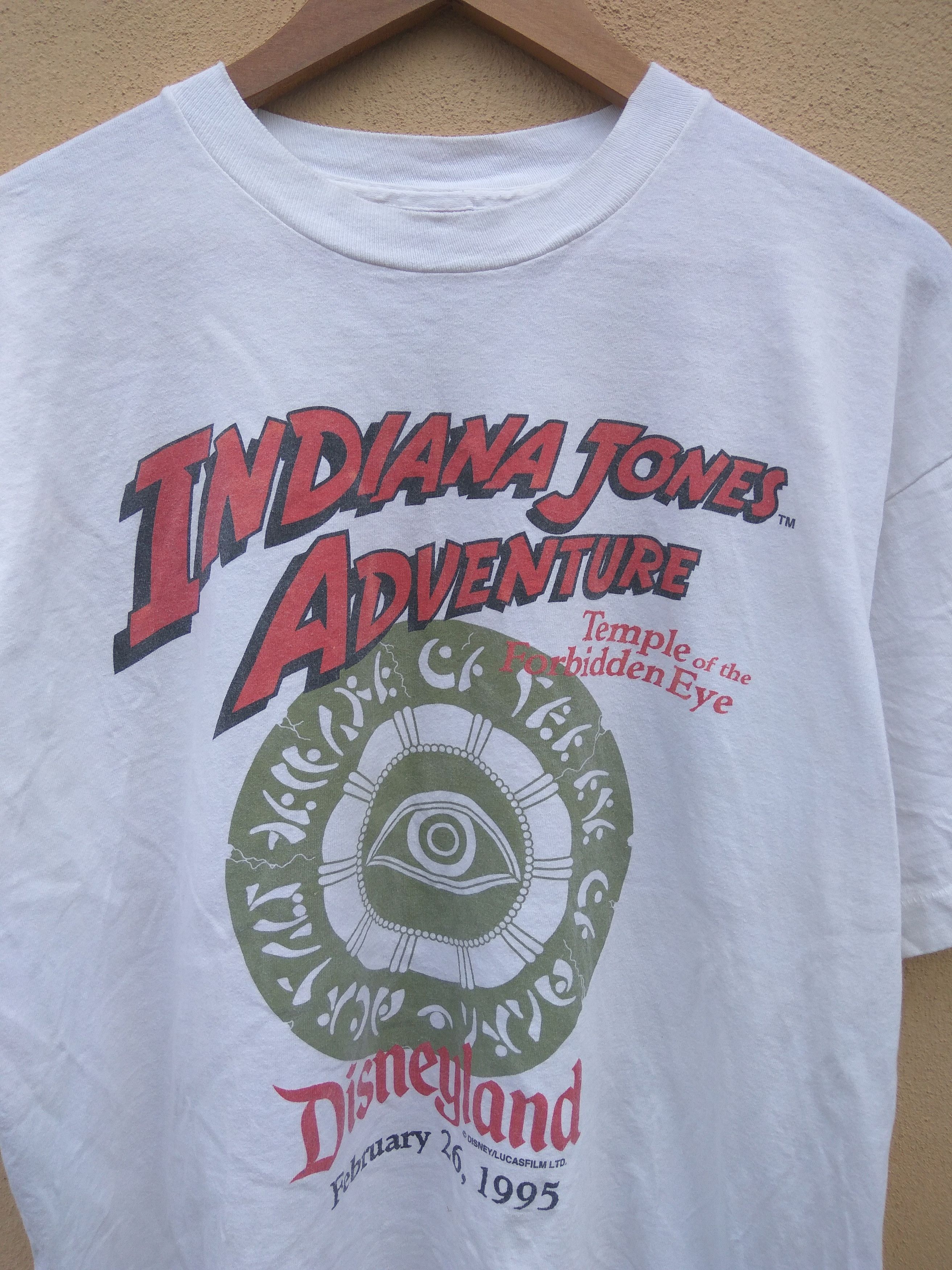 Fruit Of The Loom × Movie × Vintage Vtg 90s Vintage Indiana Jones t ...