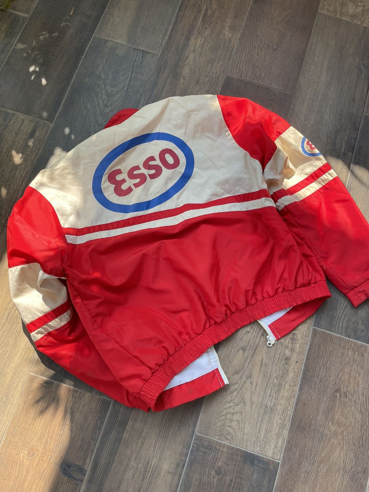 Racing × Vintage 80s / 70s Esso Oil Warner’s Sport Worker Jacket | Grailed
