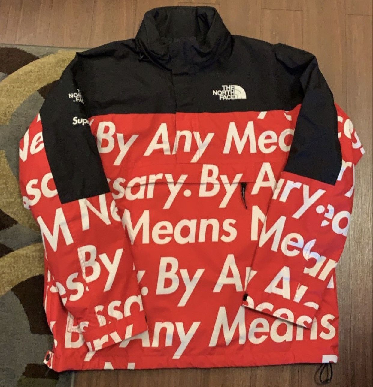 Supreme Supreme By Any Means Necessary BAMN North Face Jacket | Grailed
