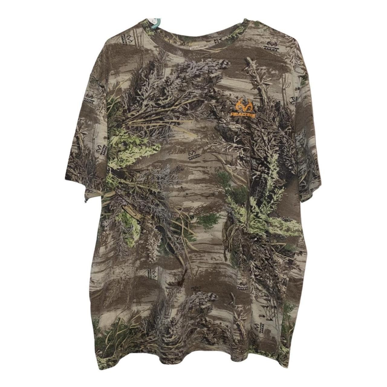 Vintage Realtree XL Extra Large Trees & Woods Short Sleeve T-Shirt ...