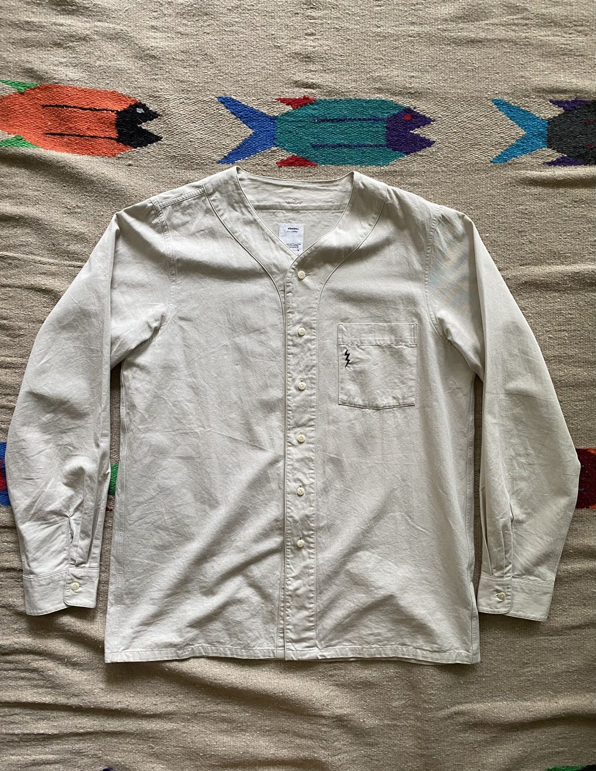 Visvim Visvim free edge baseball shirt | Grailed