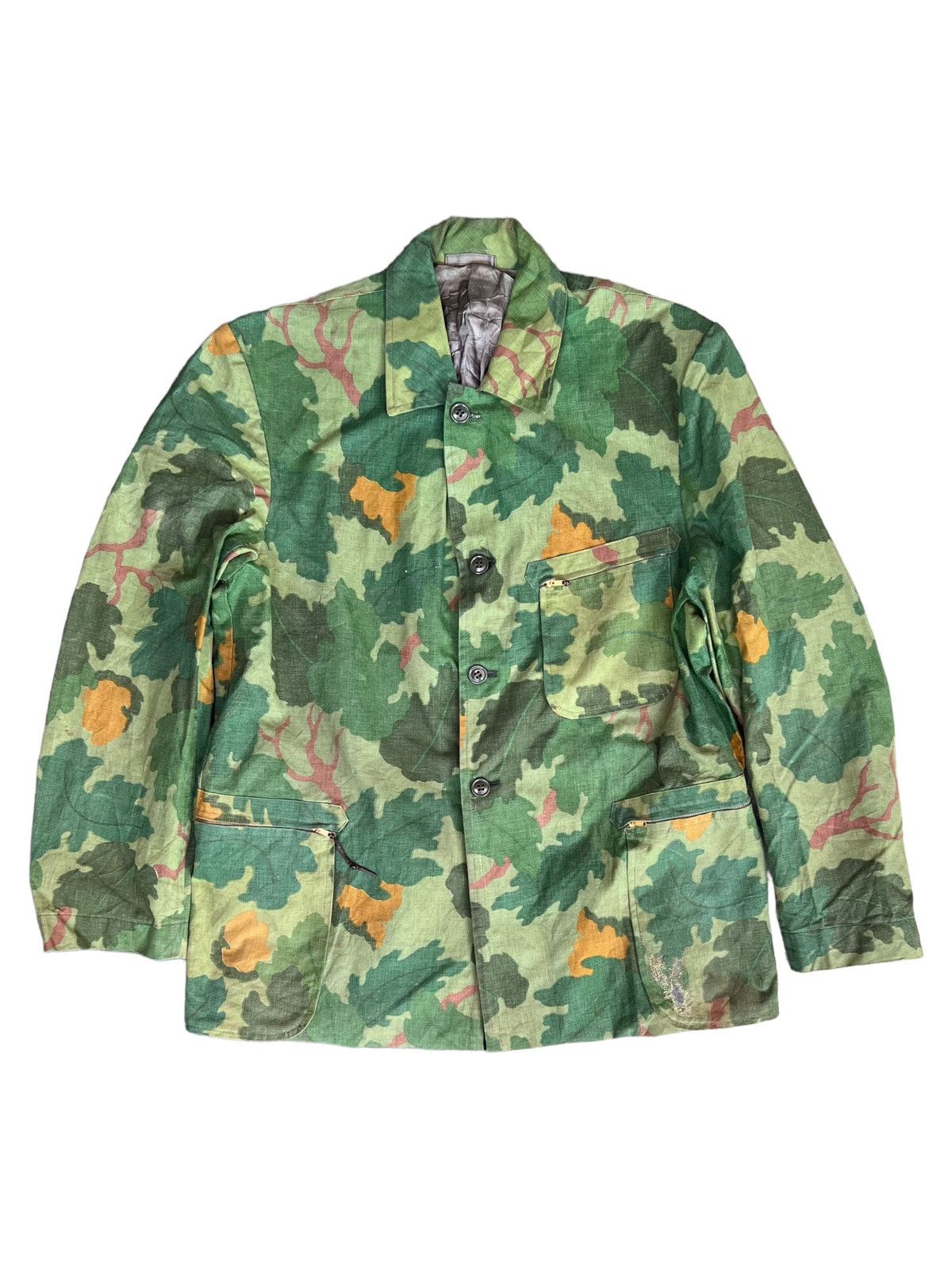 Vintage VERY RARE VINTAGE JACKET COAT MITCHELL CAMO VIETNAM WAR | Grailed