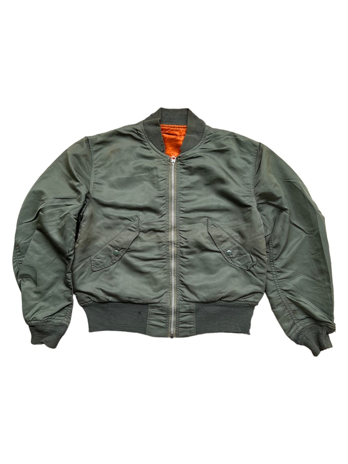 Alpha Industries × Bomber Jacket × Military VERY RARE VINTAGE JACKET ...