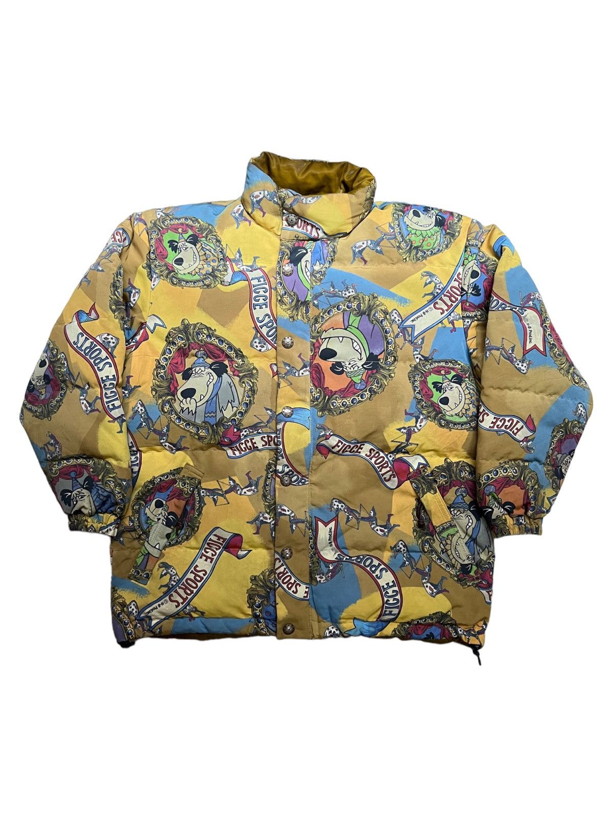 Cartoon Network VERY RARE VINTAGE JACKET PUFFER DOWN YOSHIYUKI KONISHI ...