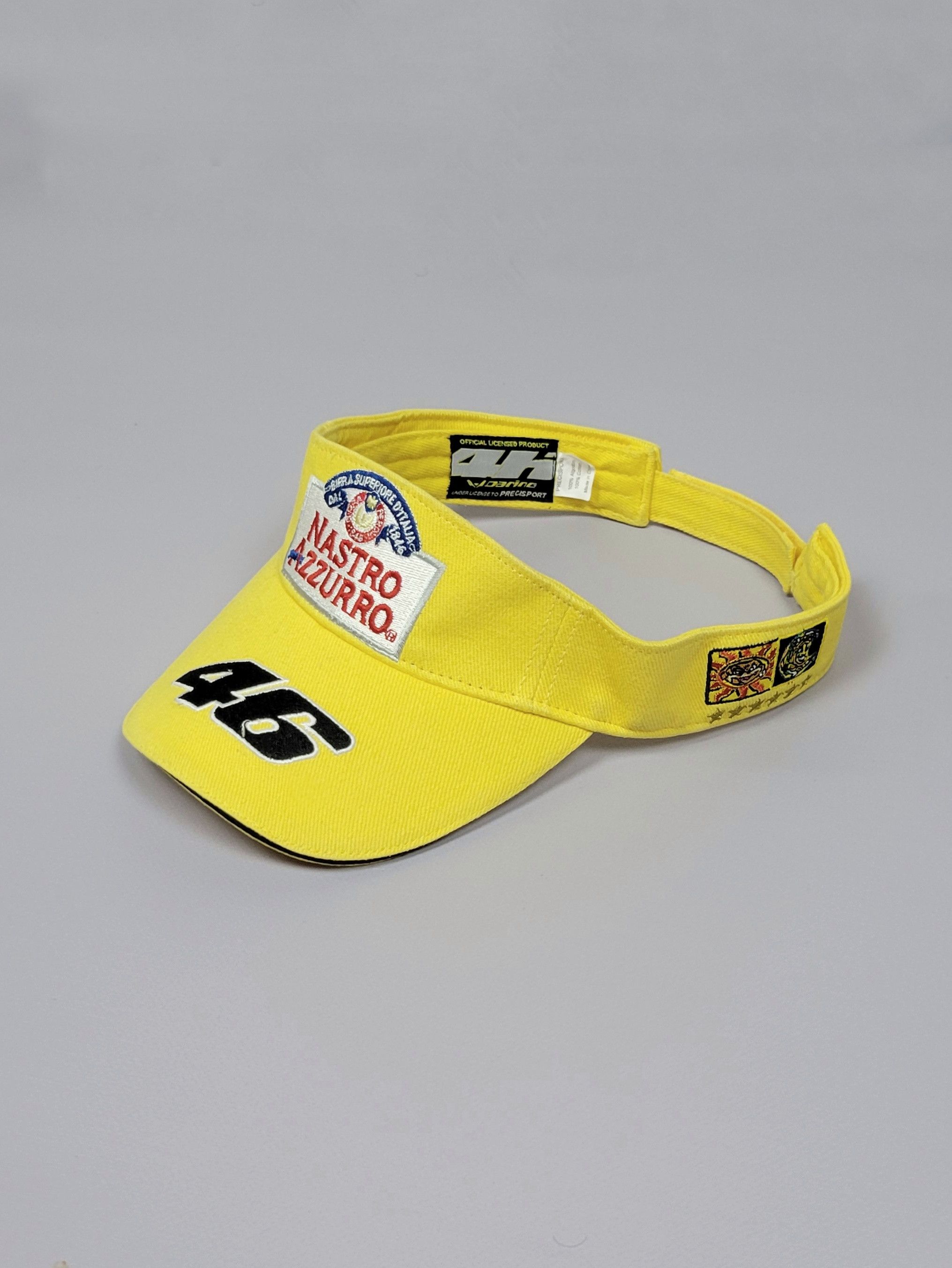 Vintage Vintage Valentino Rossi 46 Motorcycle Racing Visor Cap | Grailed