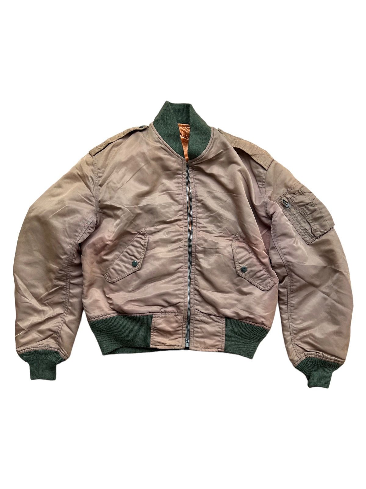 Military VERY RARE VINTAGE JACKET FLIGHT BOMBER L2B KOREAN WAR 50s ...