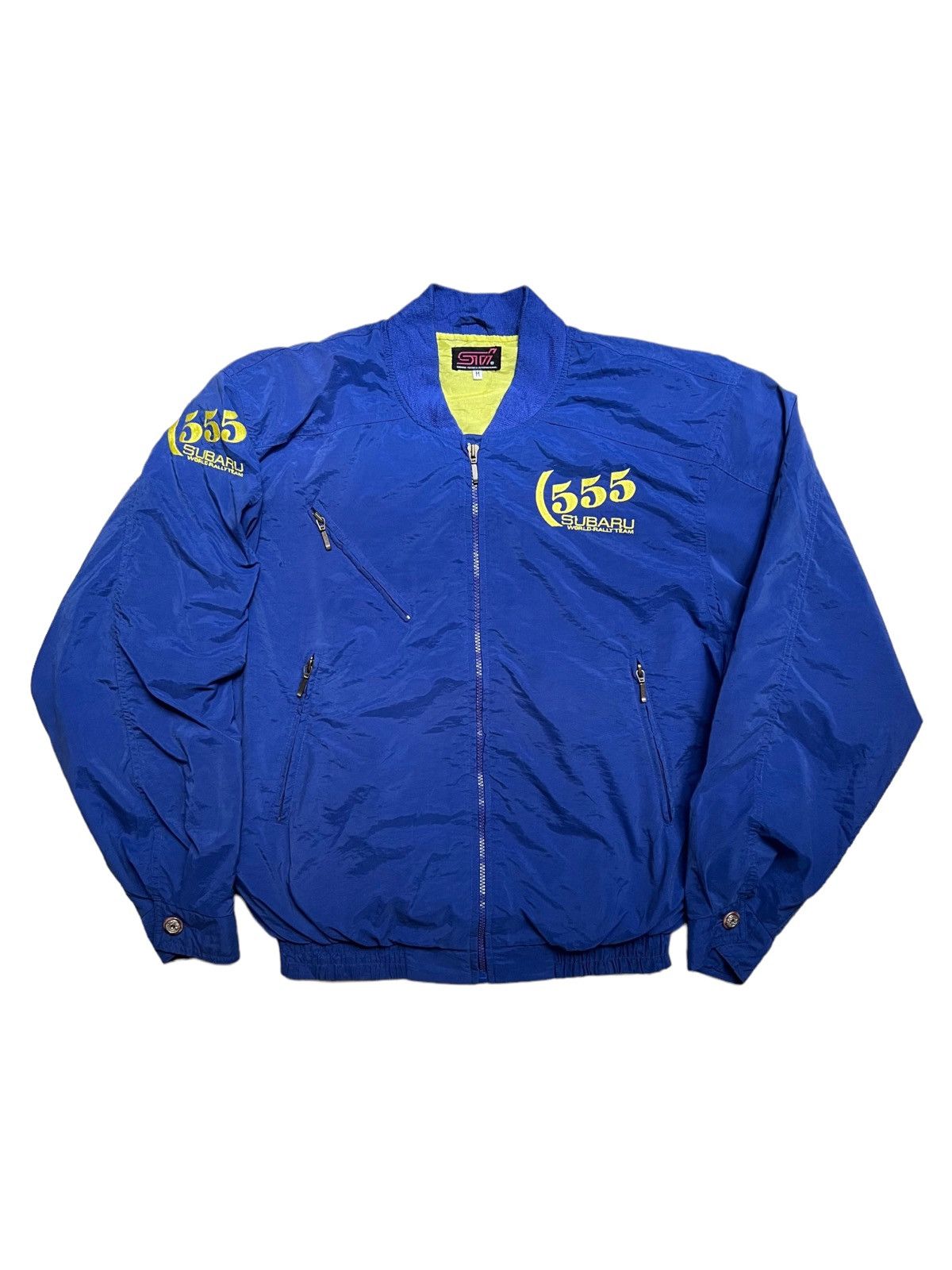 Vintage VERY RARE VINTAGE JACKET SUBARU STI WORLD RALLY TEAM 555 | Grailed