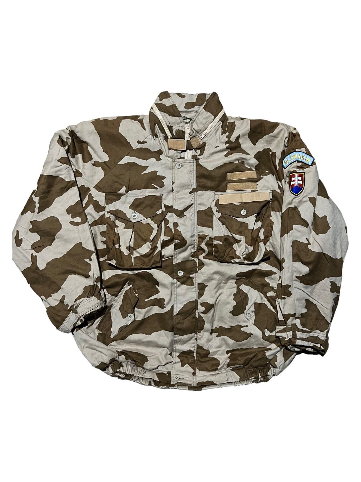 Streetwear × Vintage VERY RARE VINTAGE JACKET SLOVAKIA ARMY DESERT CAMO ...