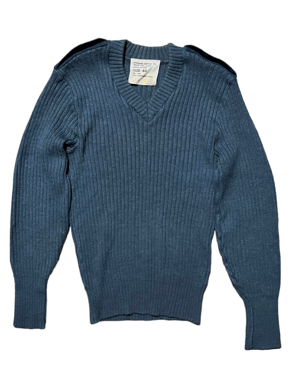 Military × Streetwear × Vintage VERY RARE VINTAGE SWEATER KNITWEAR ...