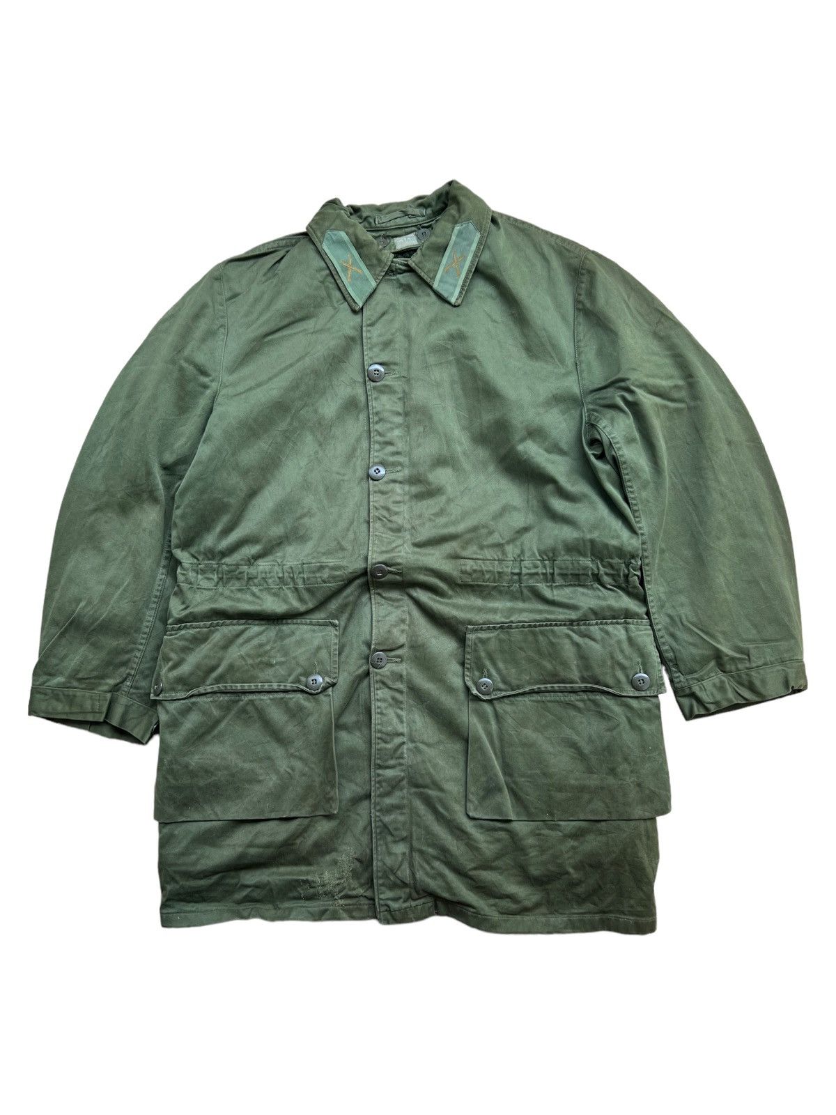 Military × Streetwear × Vintage VERY RARE VINTAGE JACKET PARKA COAT M59 SWEDEN SWEDISH ARMY ...