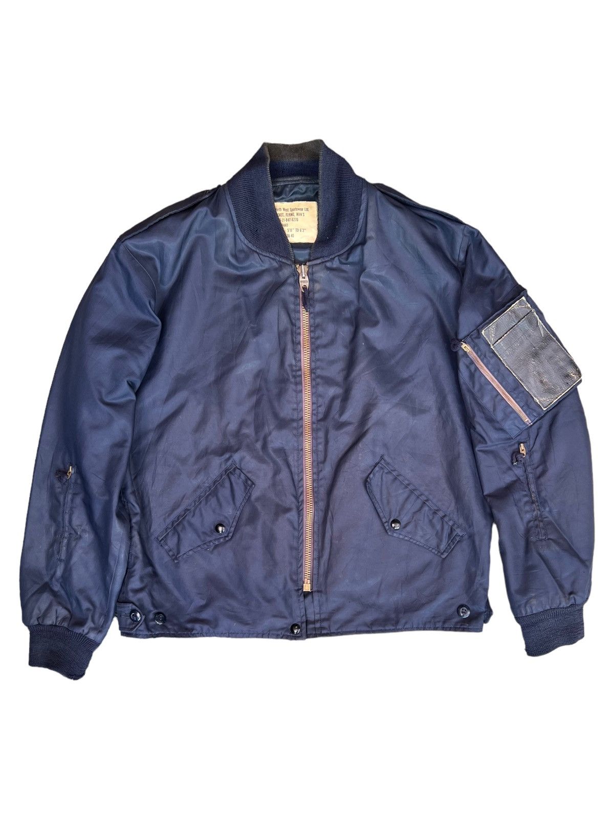 Vintage VERY RARE VINTAGE JACKET FLIGHT BOMBER RCAF CANADA AIR FORCE ...