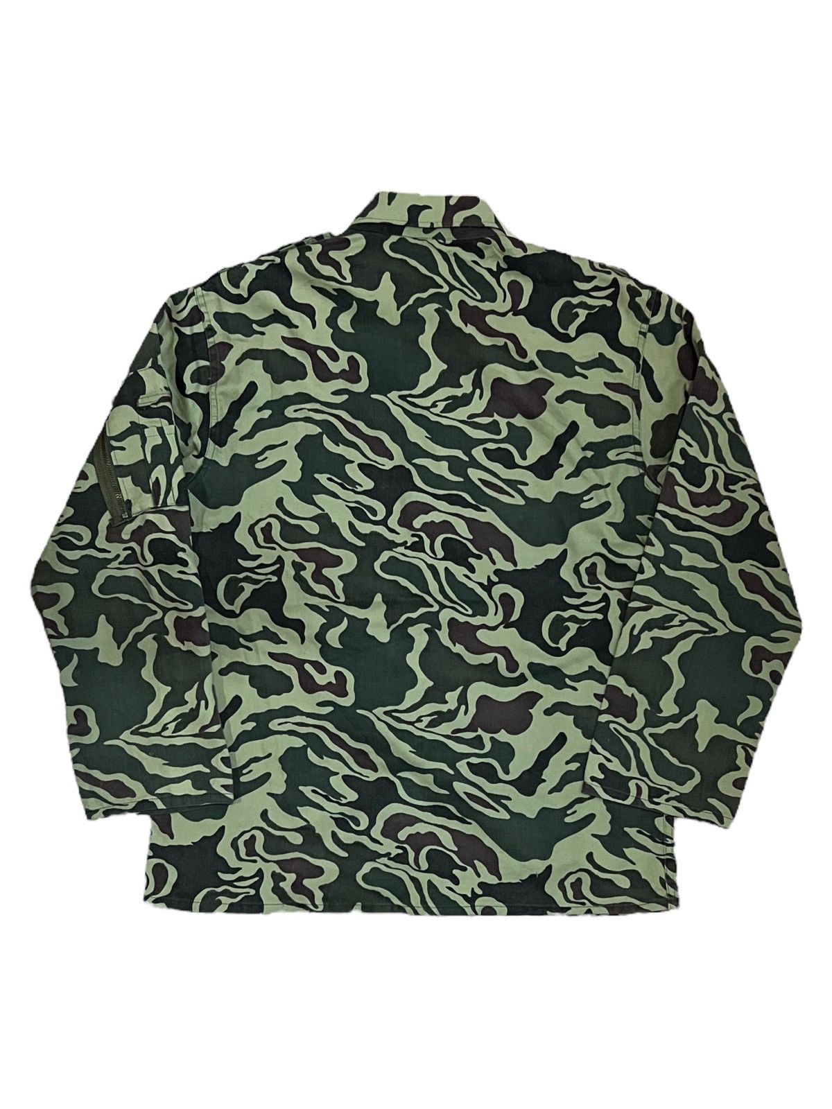 Military × Streetwear × Vintage VERY RARE VINTAGE JACKET SHIRT ROK ARMY ...