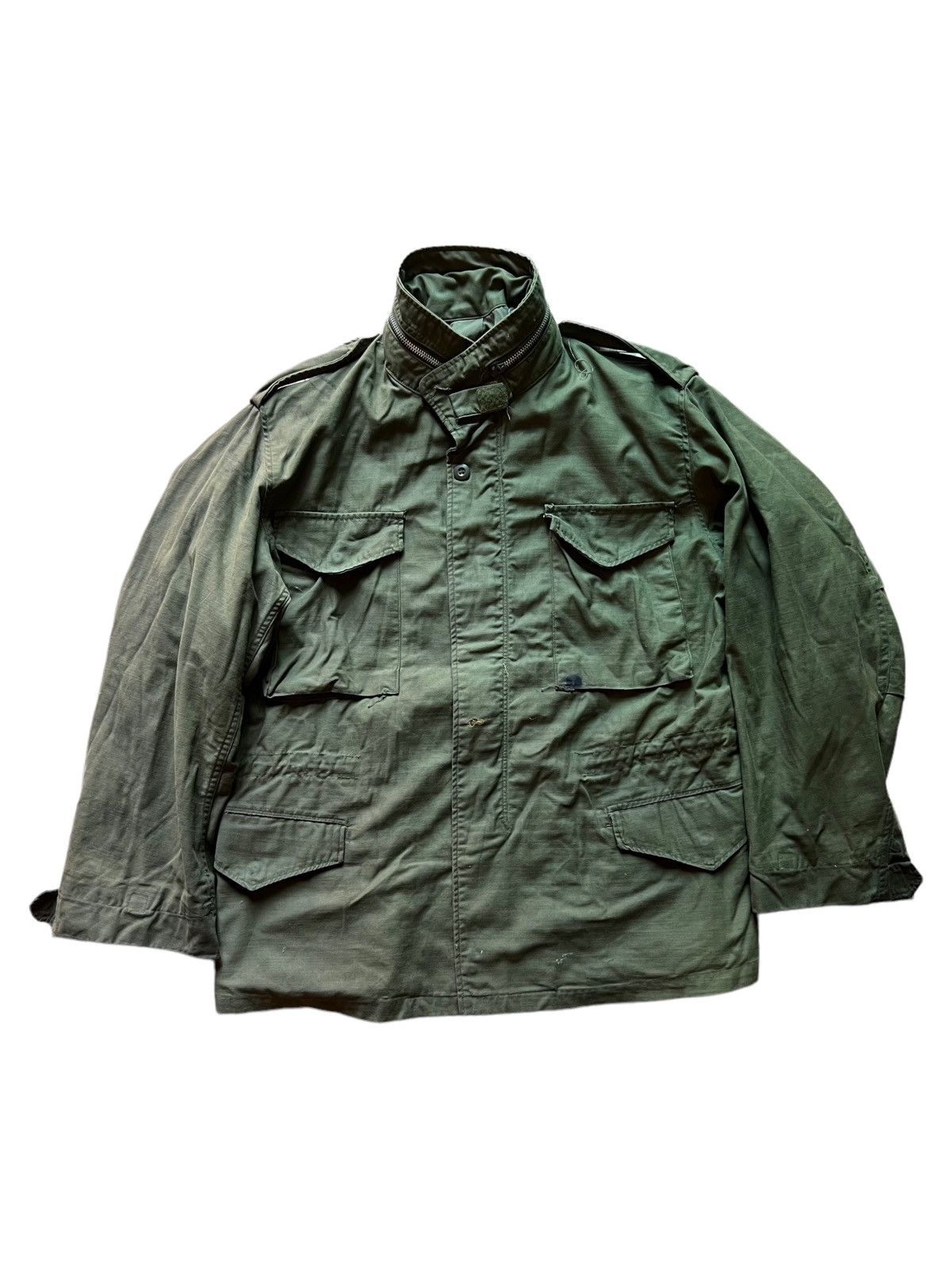 Vintage VERY RARE VINTAGE JACKET FIELD M65 VIETNAM RAMBO TAXI DRIVER ...