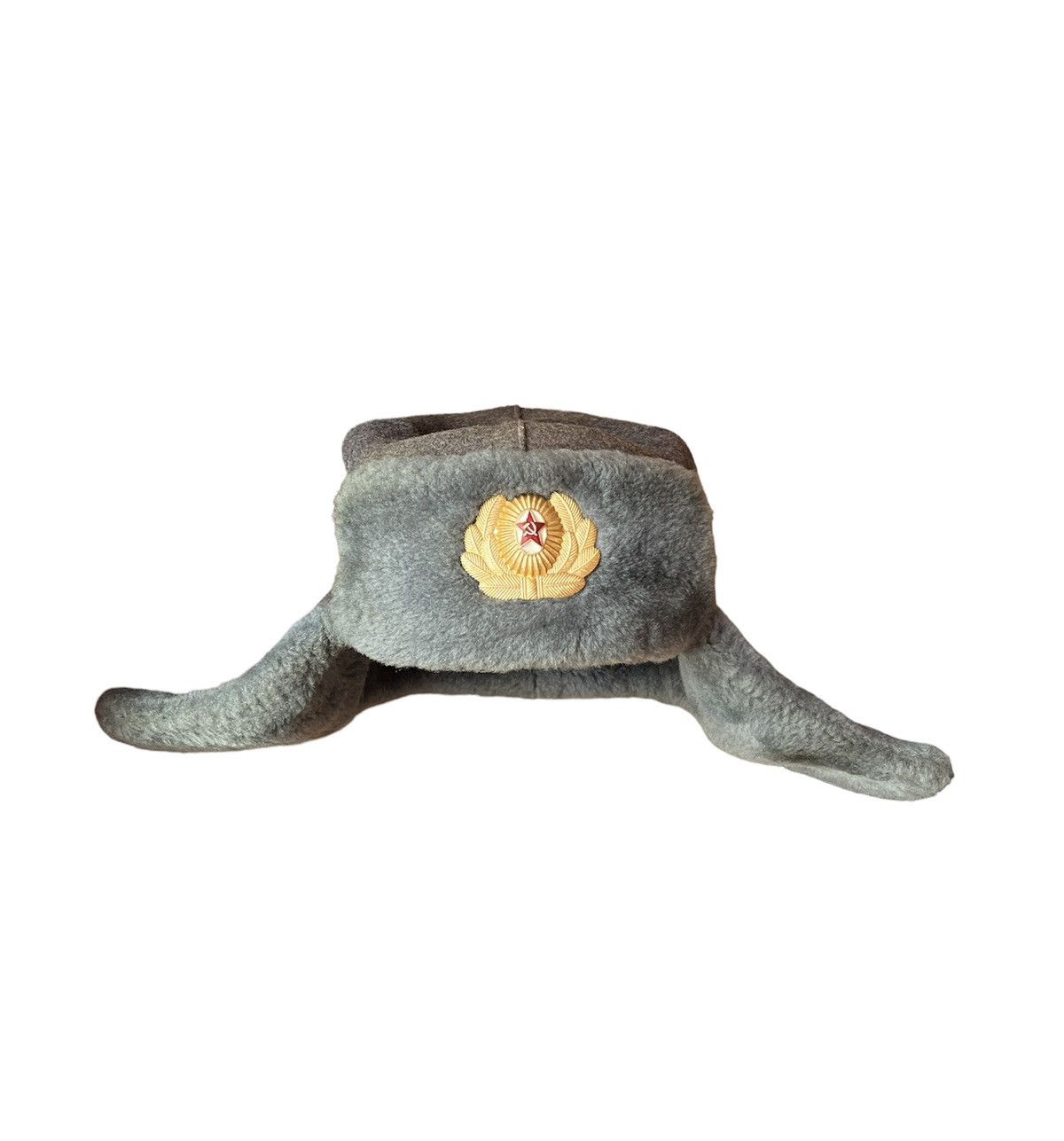 Streetwear × Vintage Vintage 90s Alt Fuzzy Mohair Ushanka USSR Hat 1974 ...