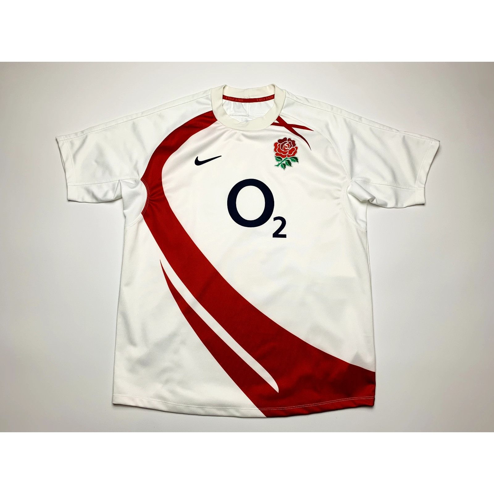 Nike Mens England Rugby Shirt Nike Classic 2007 L Home Jersey o2 | Grailed