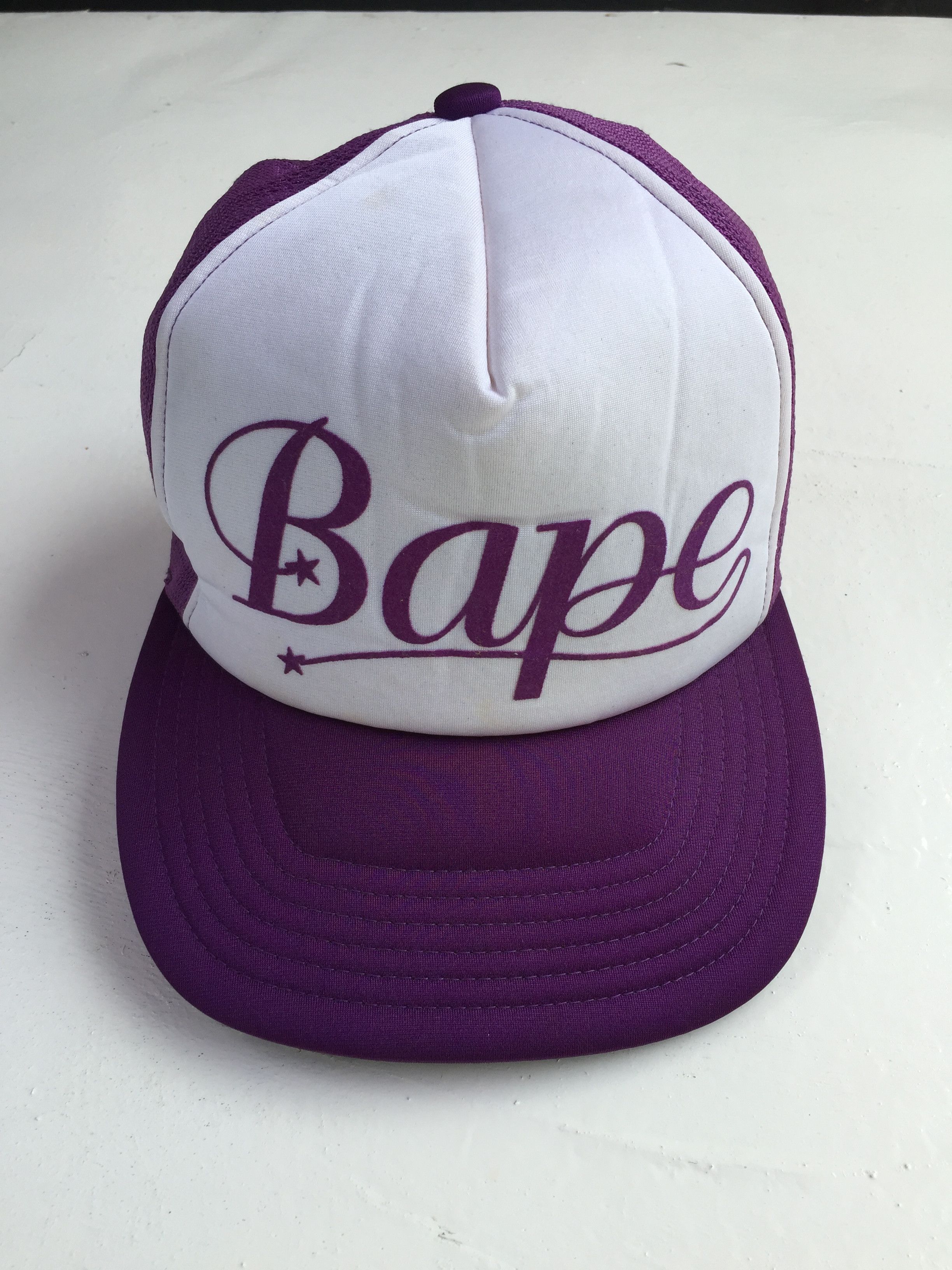 Bape 2005 Bape Trucker Hat Very Rare Japan Exclusive Colorway | Grailed