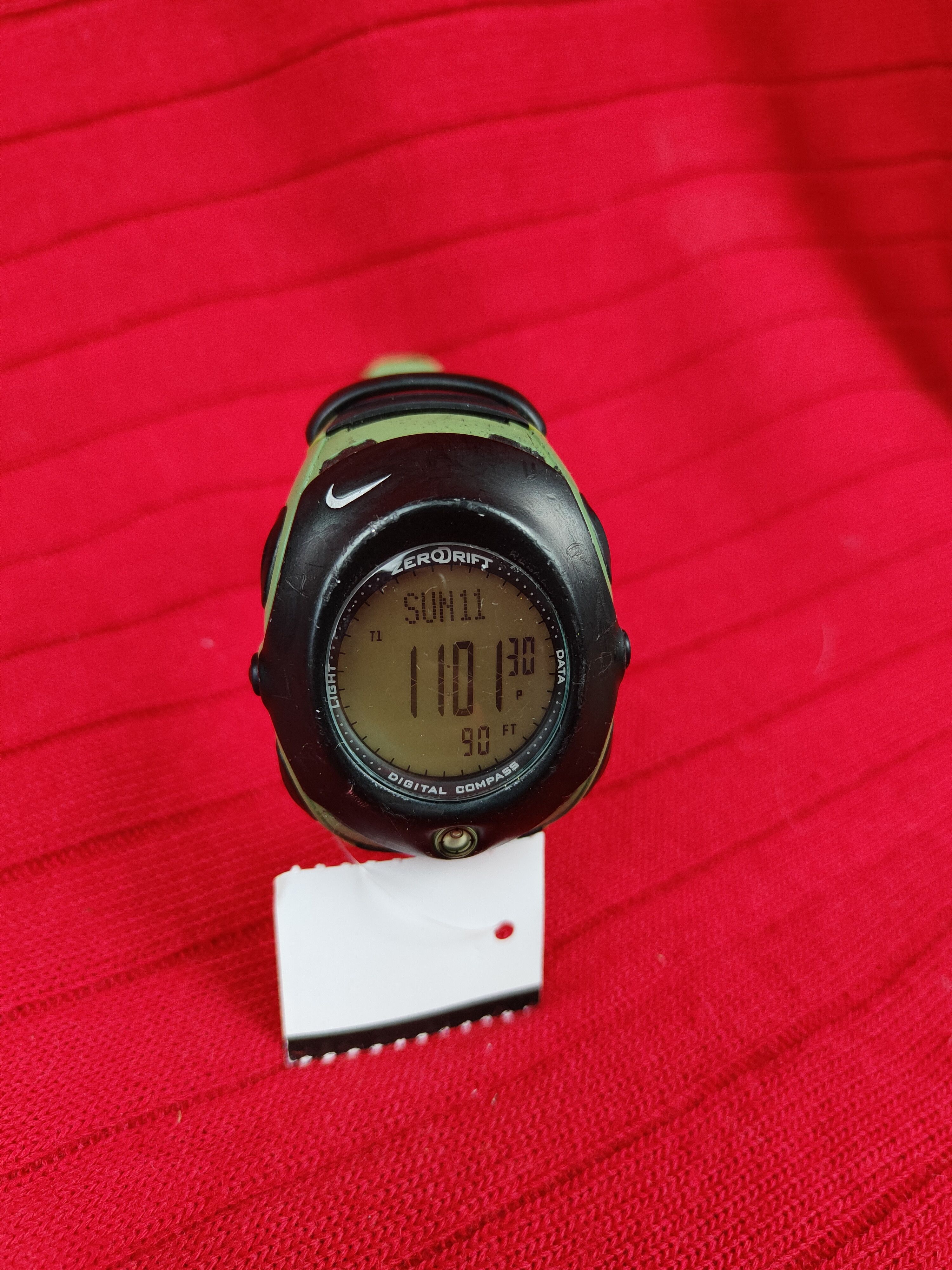 Nike × Nike ACG Nike ACG Zero Drift Digital Compass Vintage Watch # ...