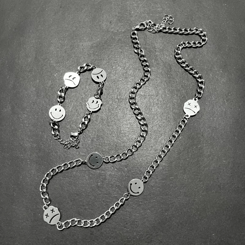 Japanese Brand × Jewelry BUNDLE DEAL Smiley Emoticon Necklace ...