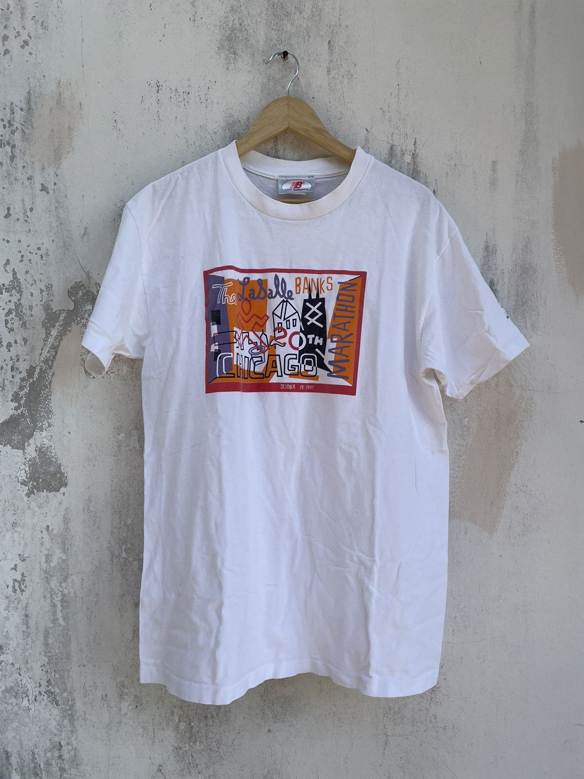 New Balance × Vintage Vintage New Balance Tee Shirt | Grailed