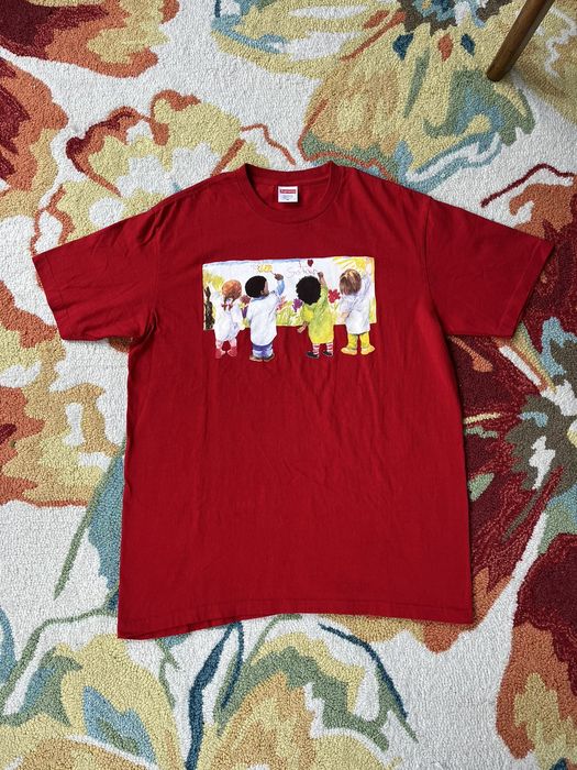 Supreme Supreme Kids Tee SS19 Red | Grailed
