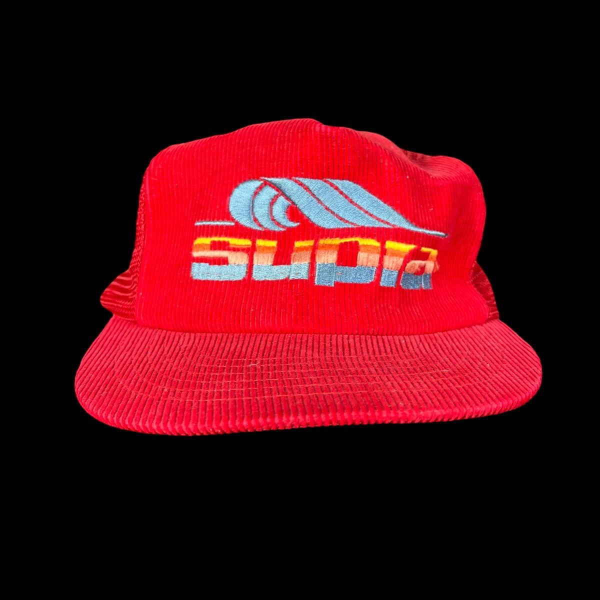 Japanese Brand × Streetwear × Vintage Vintage Supra Corduroy Snapback ...