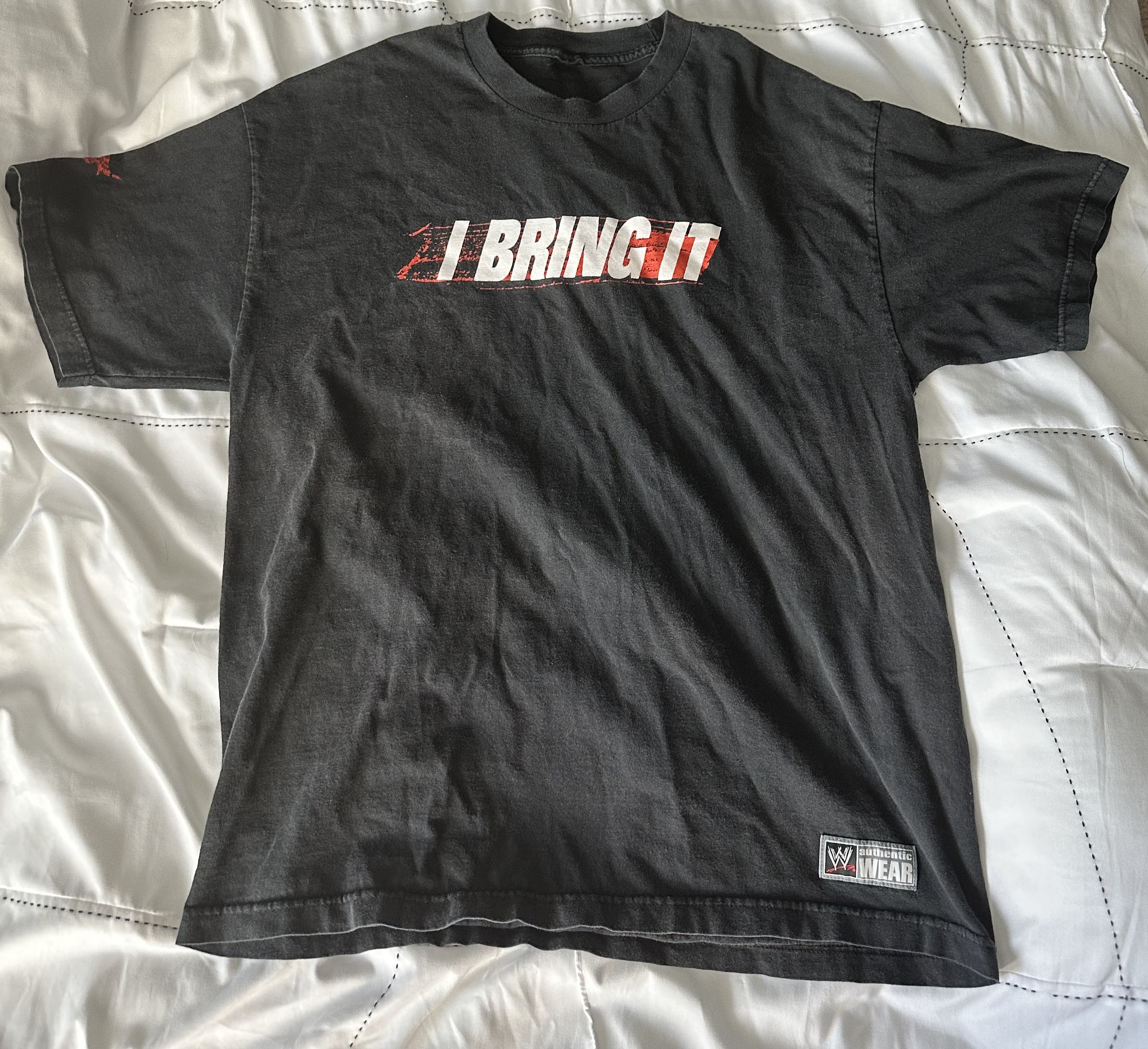 Vintage Vintage WWE Authentic Wear: Dwayne "The Rock" Johnson Tee | Grailed