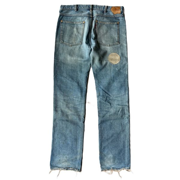 Number (N)ine Number nine patch denim Kurt Cobain archive | Grailed